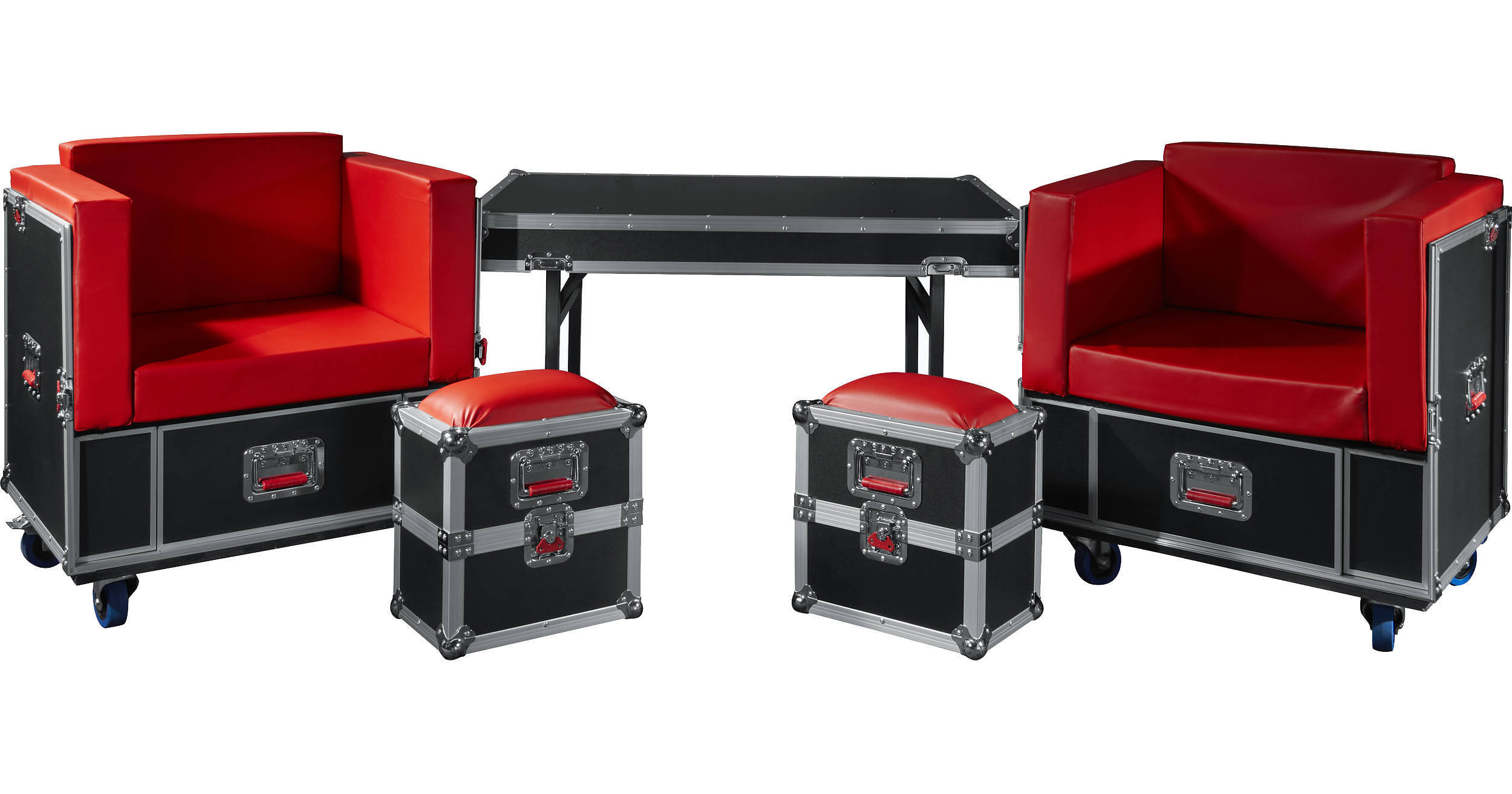 Gator Transformable Backstage Furniture Set into G-TOURLOUNGE