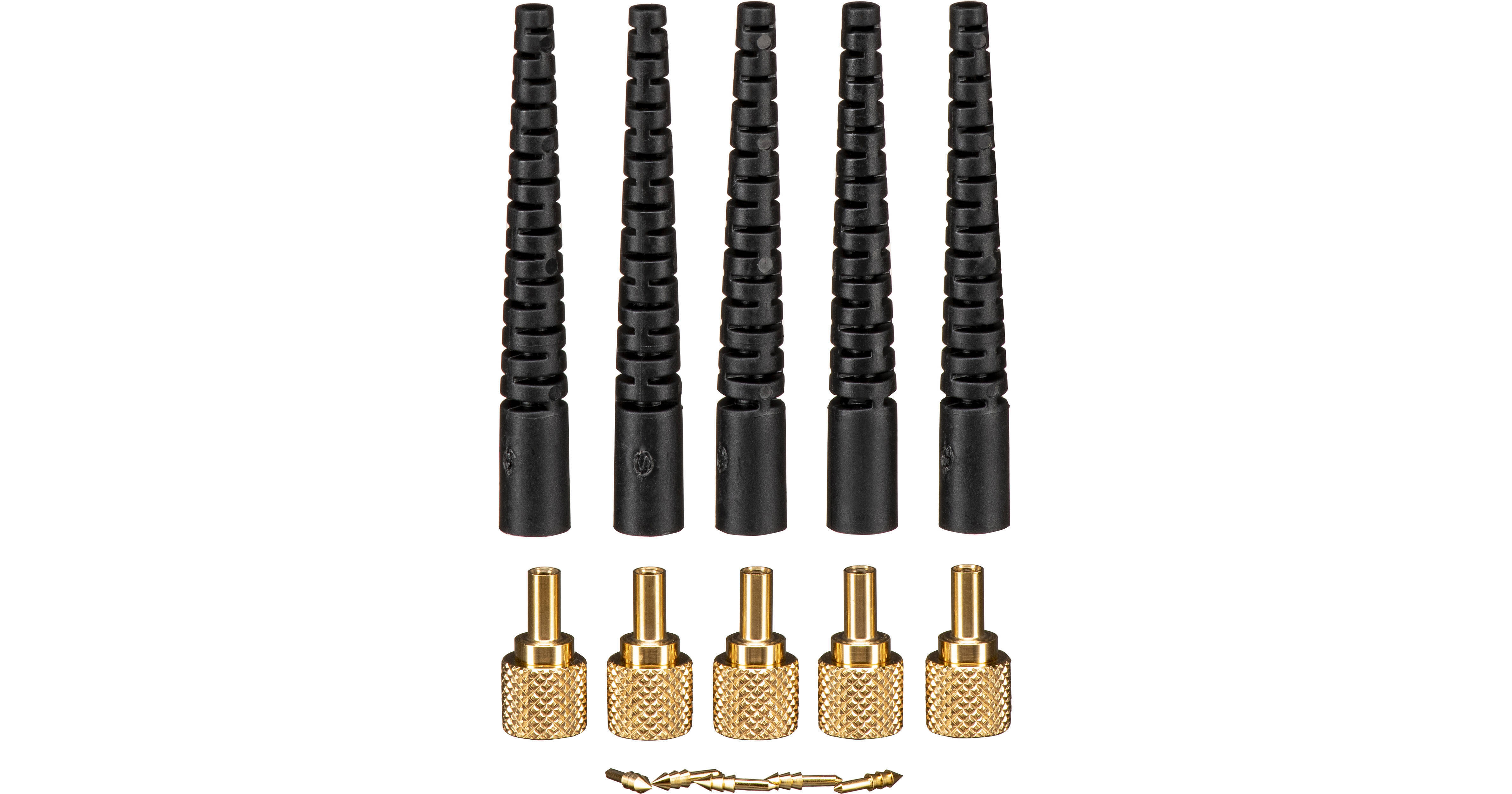 DPA Microphones MicroDot Connector (5-Pack, Black) DUA6100-B B&H