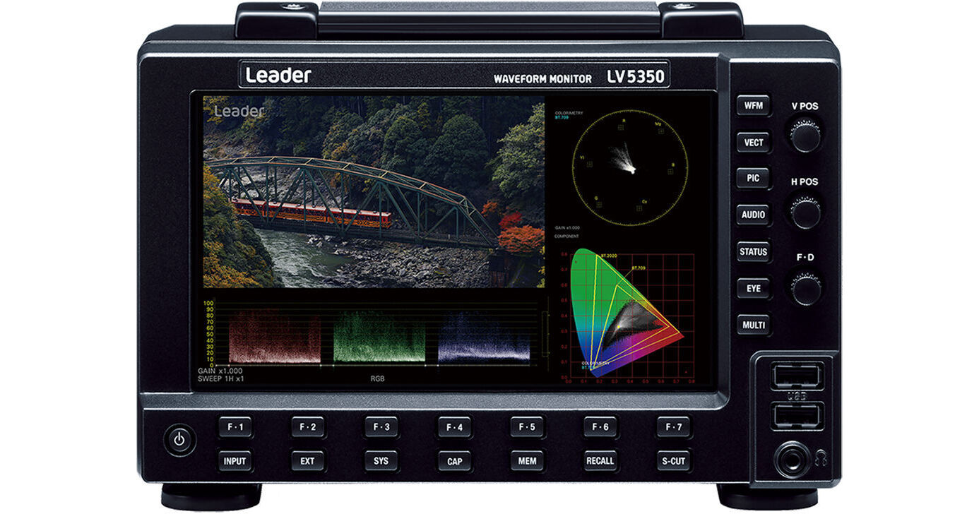Leader LV5350 Waveform Monitor for SDI Video Signals LV5350 B&H
