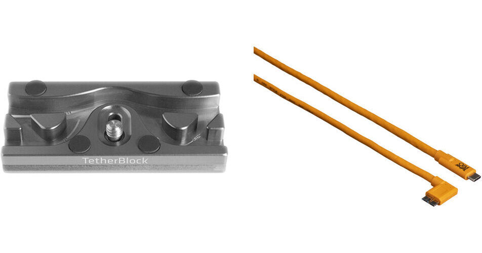 Tether Tools TetherPro USB Cable with TetherBLOCK Quick Release