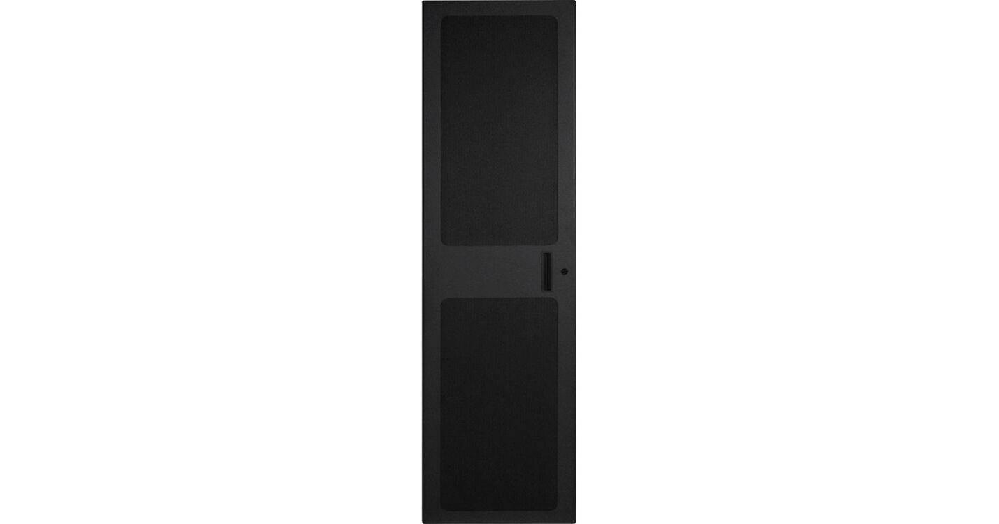AtlasIED 1" Deep Micro Perforation Door for 40 Rack Unit MPFD40