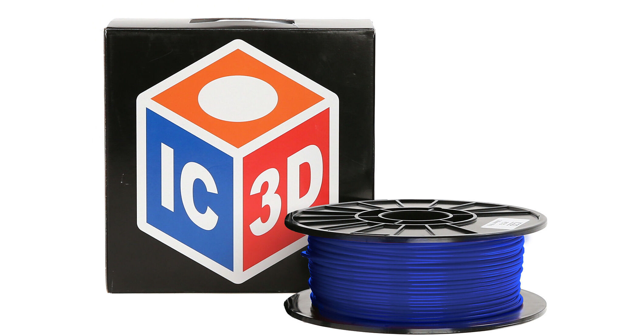 IC3D Industries 3mm IC3D PETG Filament (1 kg, Blue) RM-PE0013