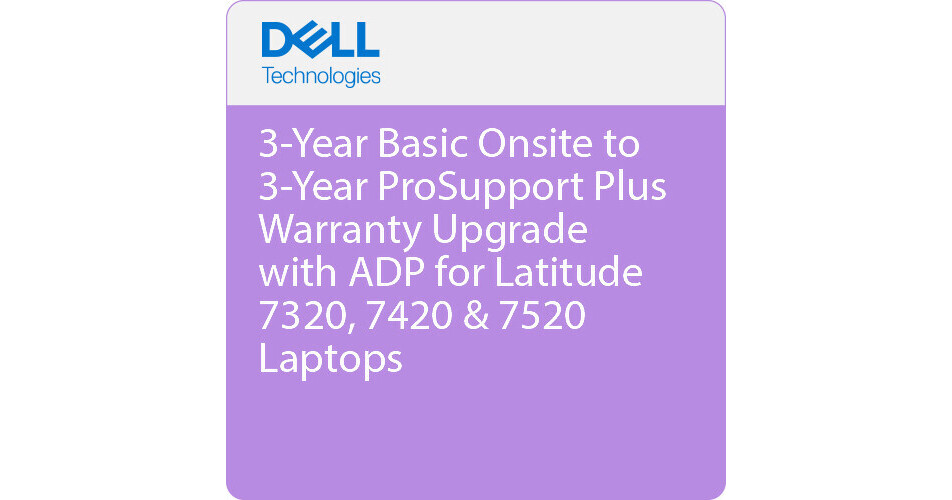 Dell 3-Year Basic Onsite to 3-Year ProSupport Plus 808-3171 B&H