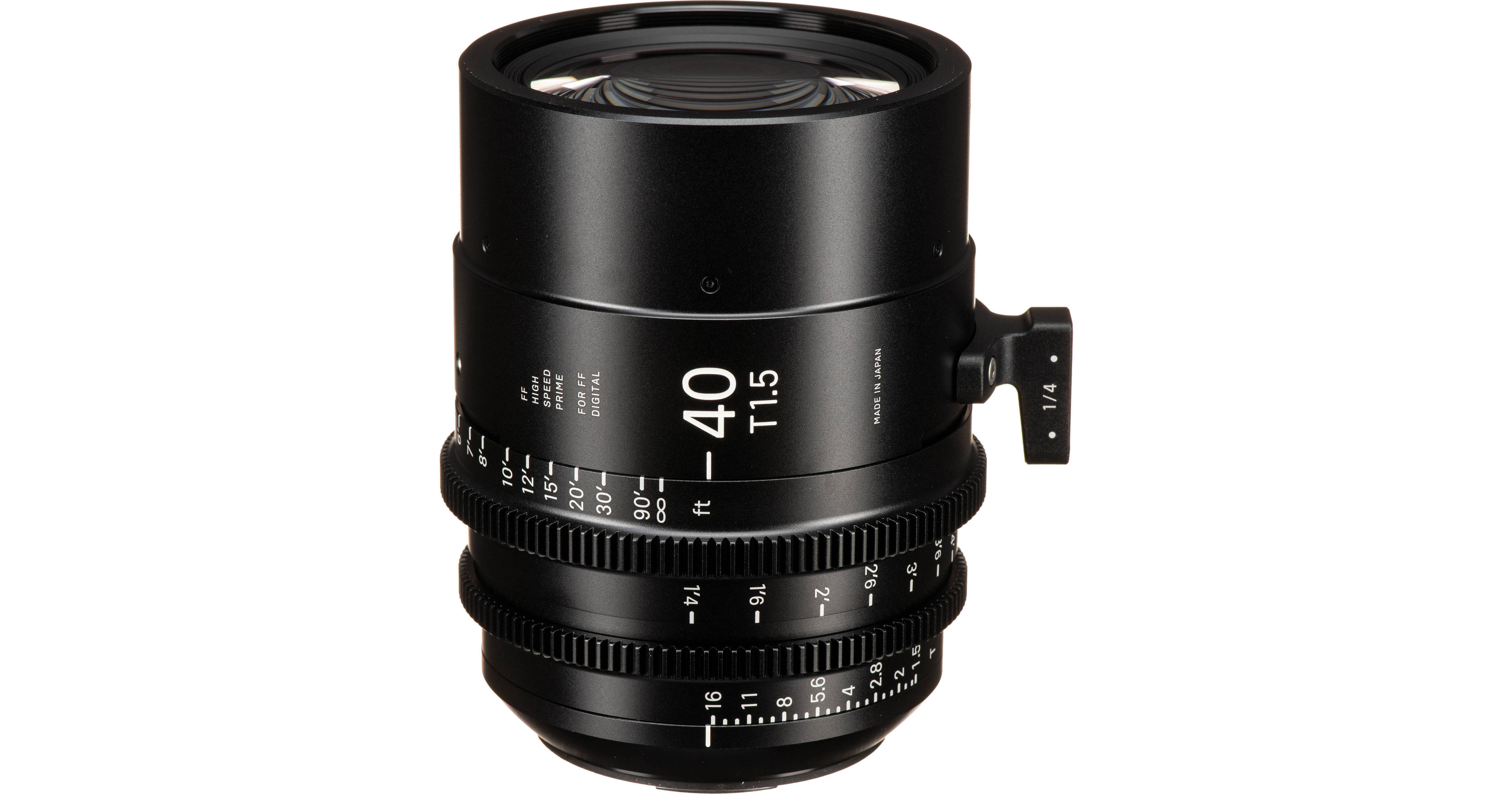 Sigma 40mm T1.5 FF Canon EF Mount High-Speed Prime Lens 332966