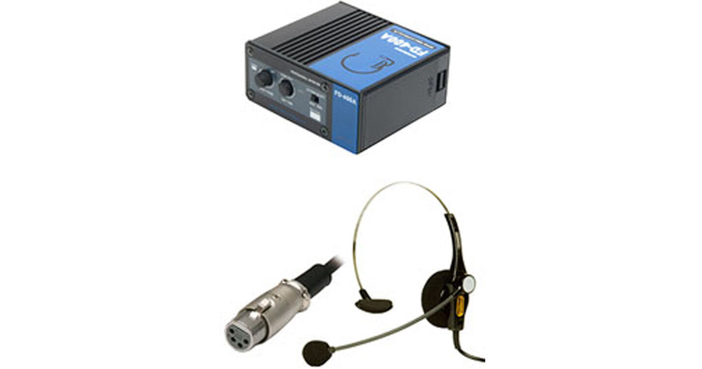 ACETEK BNC Cable Connect Intercom Portable Unit