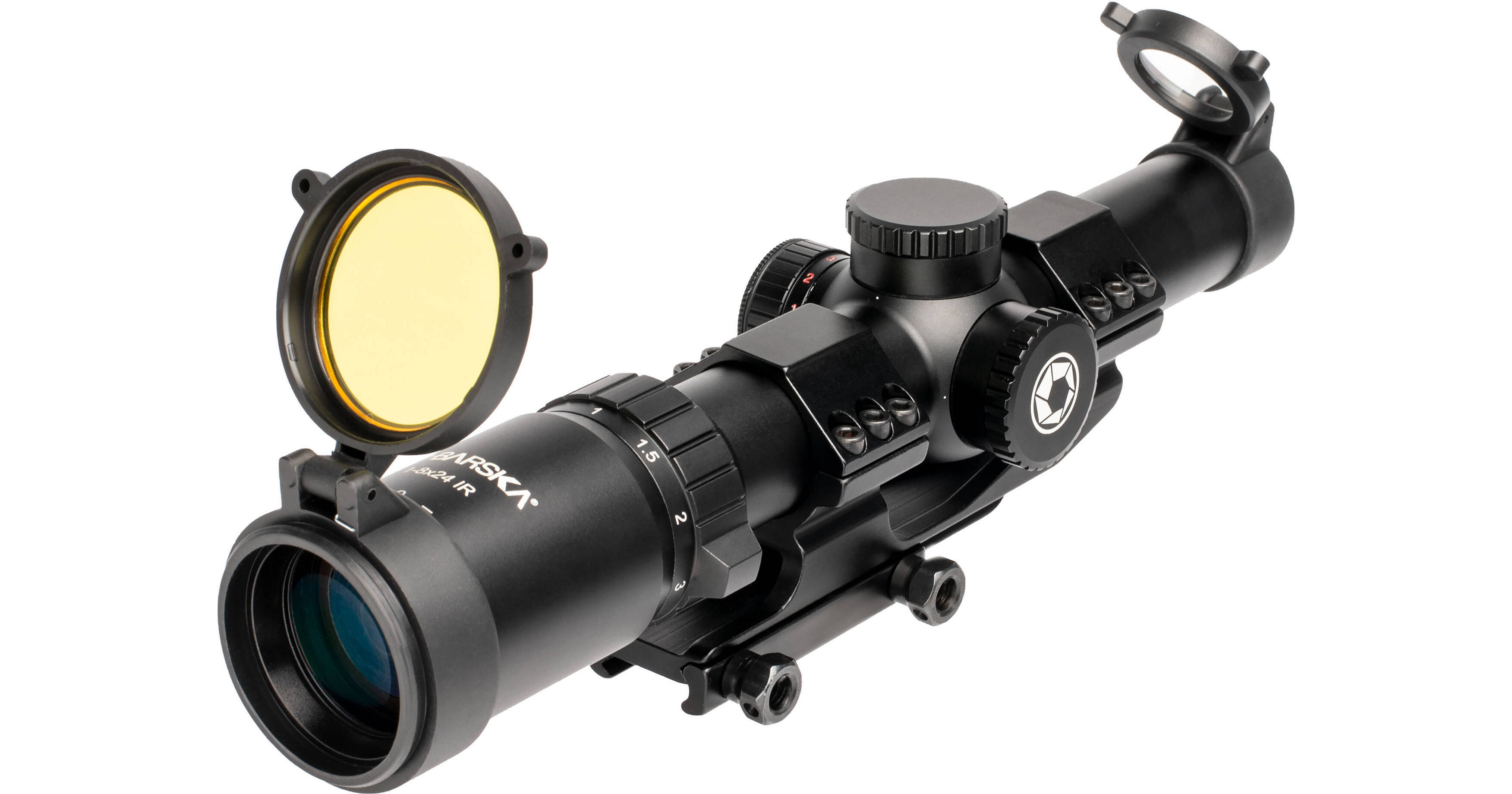 Barska 1-8x24 IR SWAT-AR Tactical Riflescope AC13326 B&H Photo