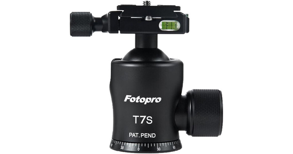 Fotopro T7S Alu-Mag Slim Waist Series Ball Head T7S B&H Photo