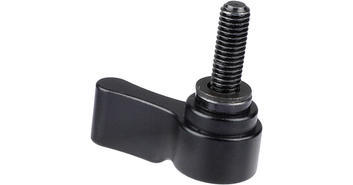 CAMVATE Ratcheting M5 Thumb-Lever Screw (0.6", Black) C0902 B&H
