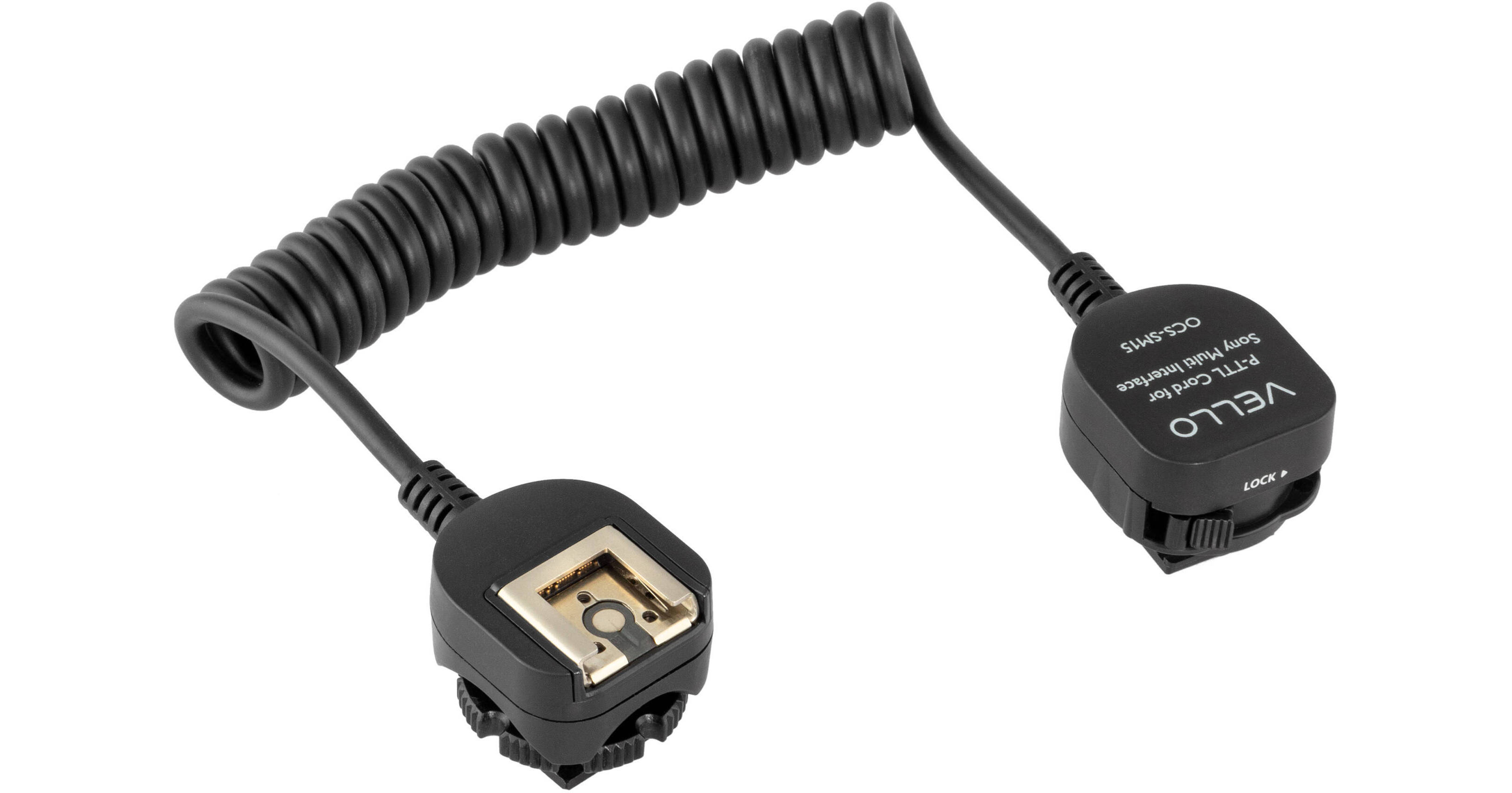 Vello Off-Camera TTL Flash Cord for Sony Cameras OCS-SM15 B&H