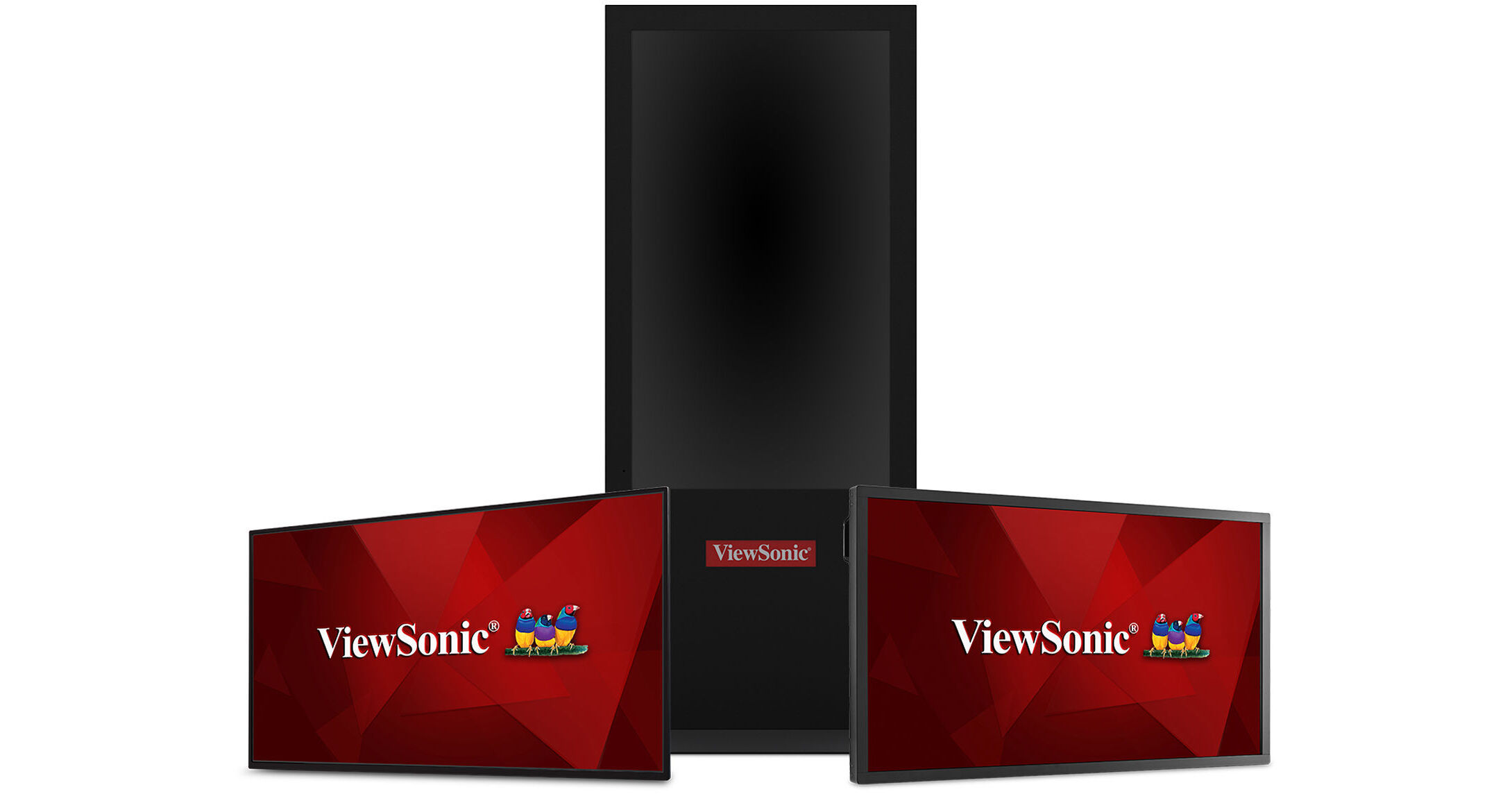 ViewSonic Dual-Sided Full HD ePoster Kiosk With Two 55"