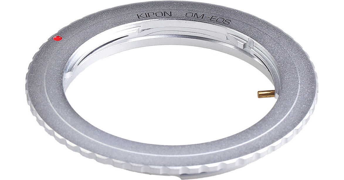 KIPON Lens Mount Adapter for Olympus OM-Mount Lens to OM-EOS B&H