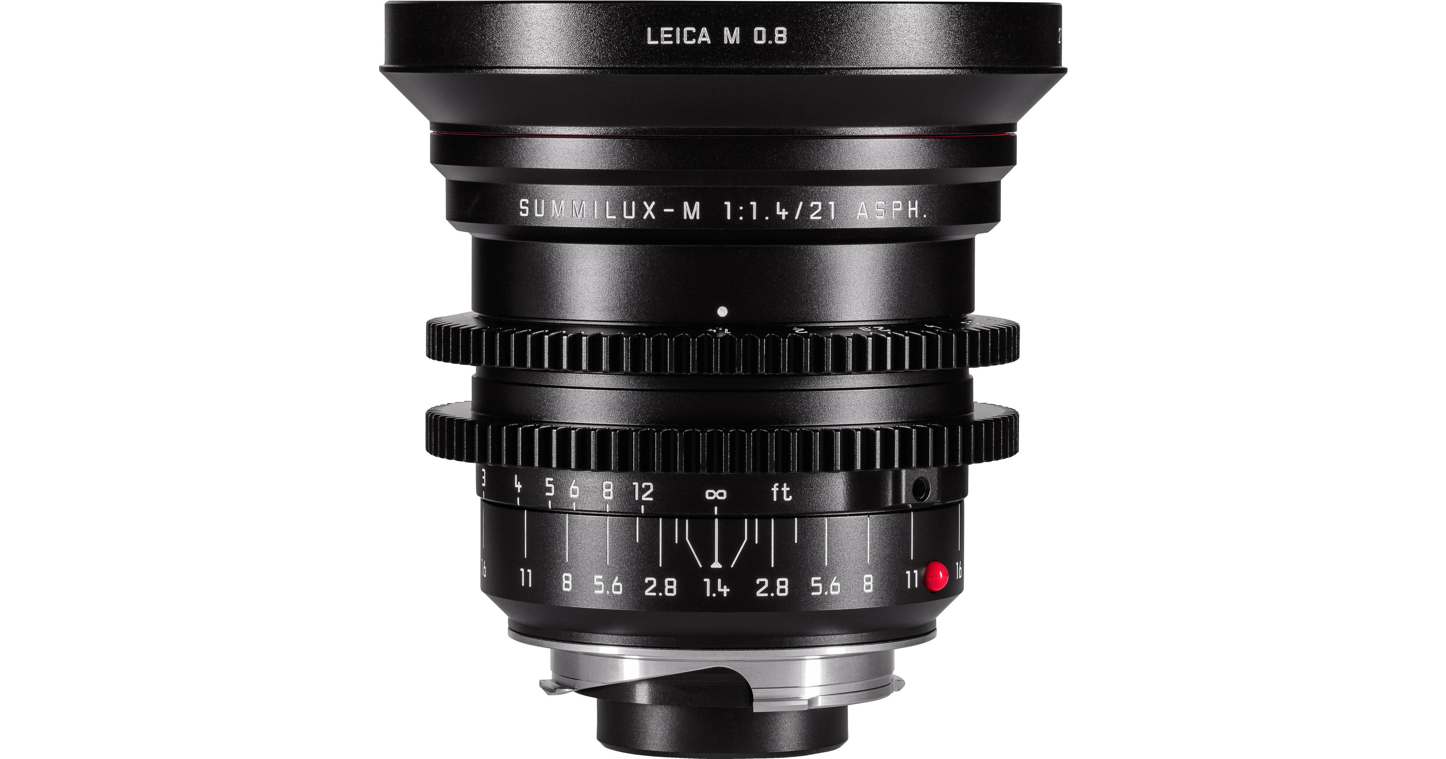 Leitz Cine 21mm M 0.8 f/1.4 Full Frame M-Mount Lens 11430-001