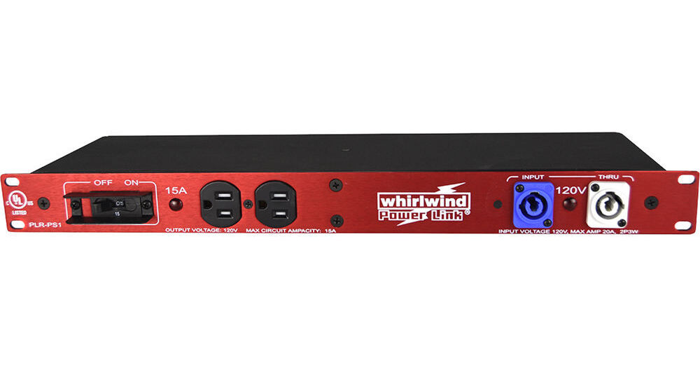 Whirlwind PLR-PS1 Rackmount Power Link Electrical PLR-PS1 B&H