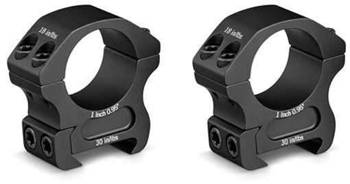 Vortex Pro Series Riflescope Ring Pair PR1-M B&H Photo Video