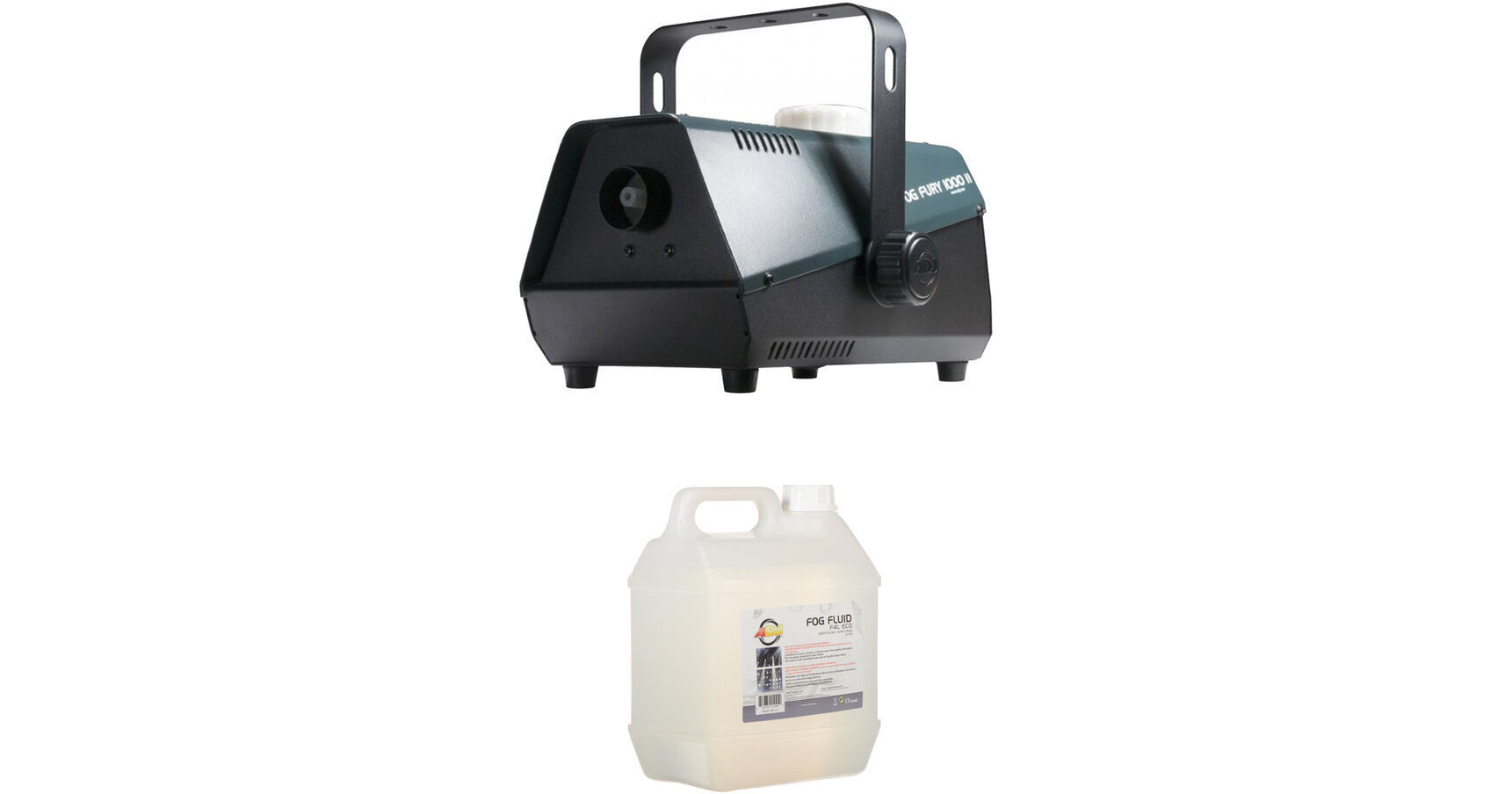 American DJ Fog Fury 1000 II Fog Machine Kit with F4L Eco Fog