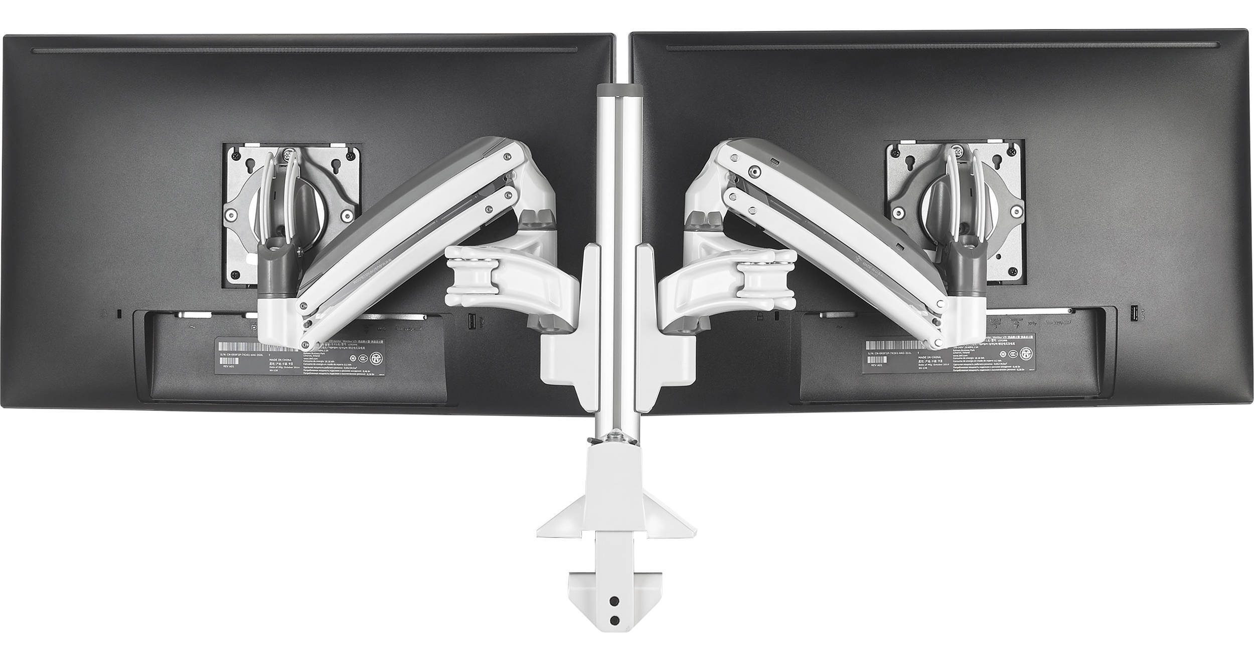 Chief Kontour KXC220W Dual-Monitor Desk Mount (White) KXC220W