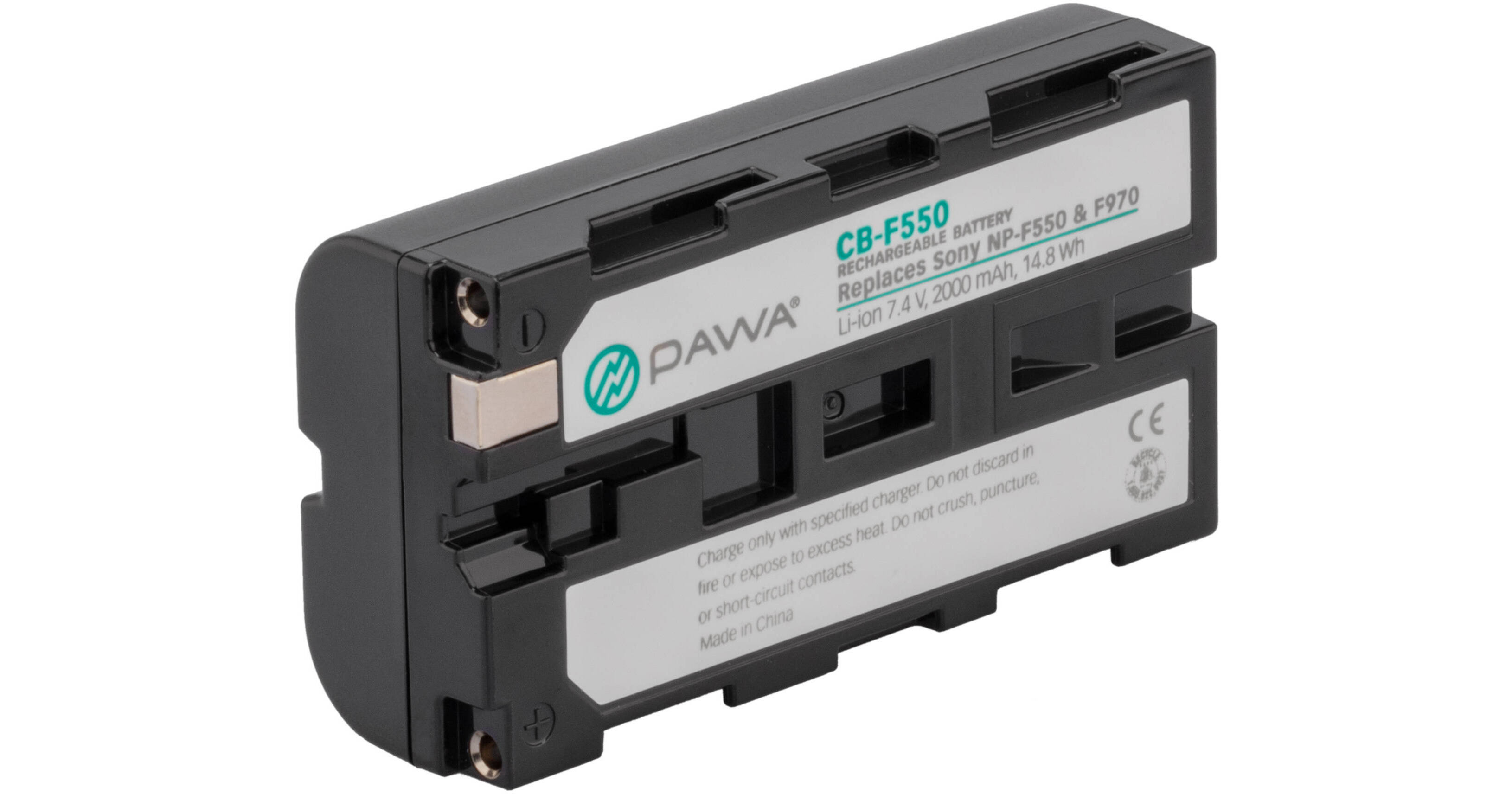 Pawa NP-F550 Lithium-Ion Battery Pack (7.4V, 2000mAh) CB-F550