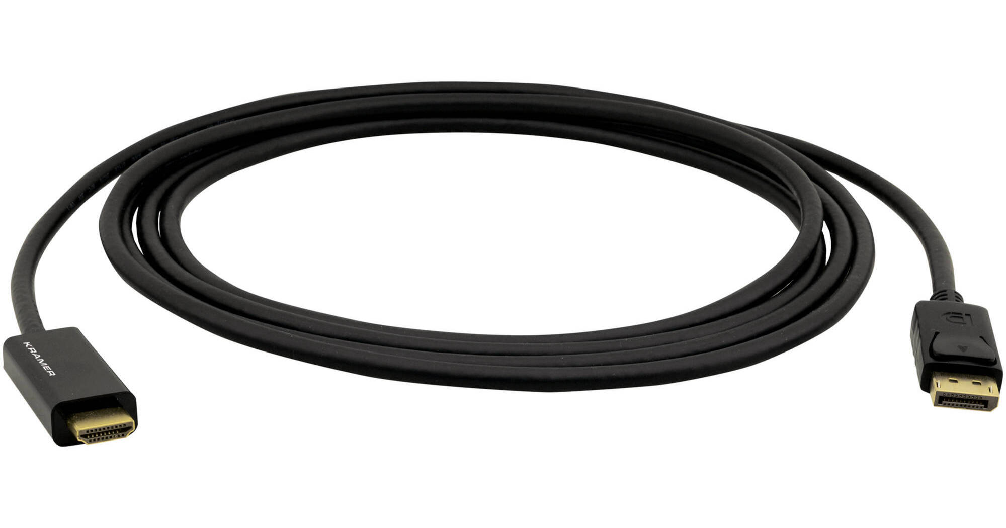 Kramer DisplayPort Male to HDMI Male Active Cable C-DPM/HM/UHD-3