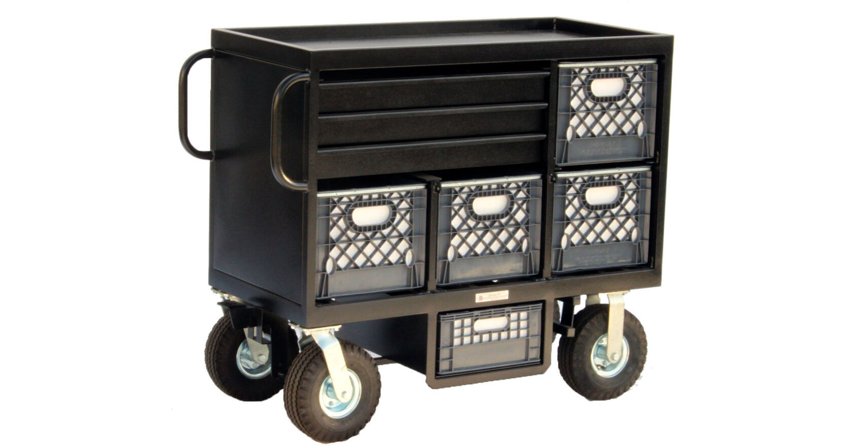 Backstage Equipment 4-Crate Set Box Mini Cart SB-04H MINI B&H