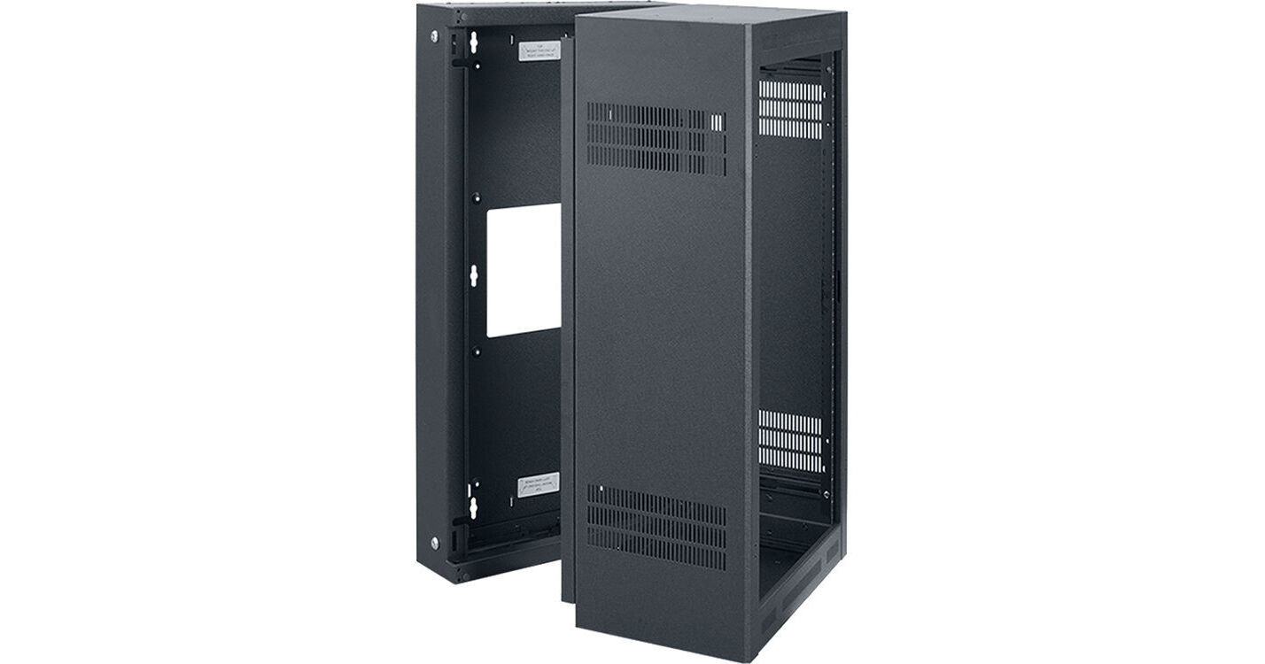 Lowell Manufacturing Rack-Sectional Wall Mount-21U, 19" LWR-2119