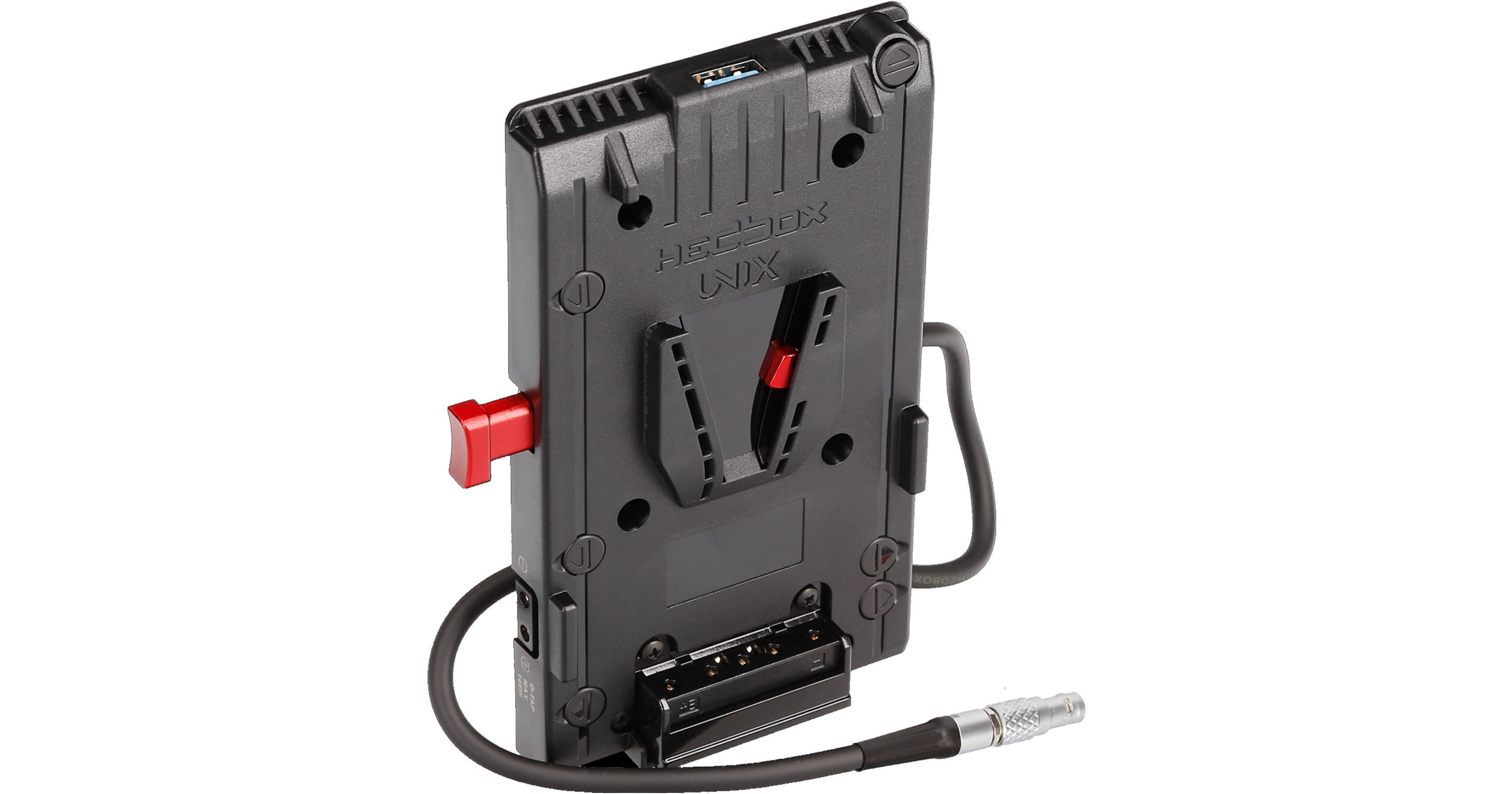 Hedbox UNIX-0B V-Mount Adapter Power Plate with 2-Pin UNIX-0B