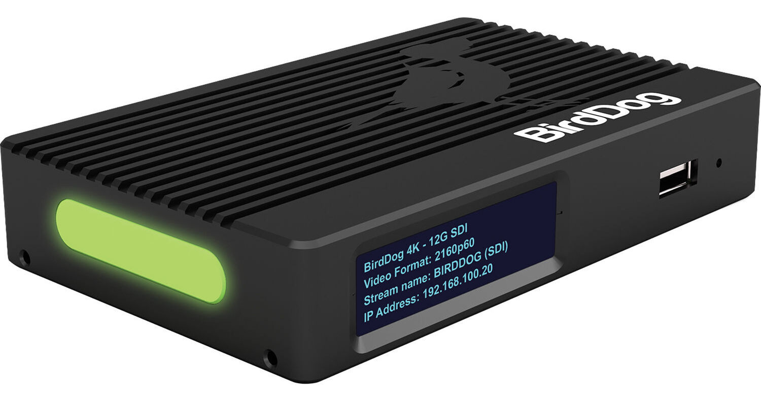 BirdDog 4K 12G-SDI NDI Encoder/Decoder BD4KSDI B&H Photo Video