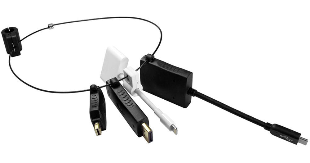 Comprehensive Computer Adapter Ring with 4 Adapters RING-7 B&H