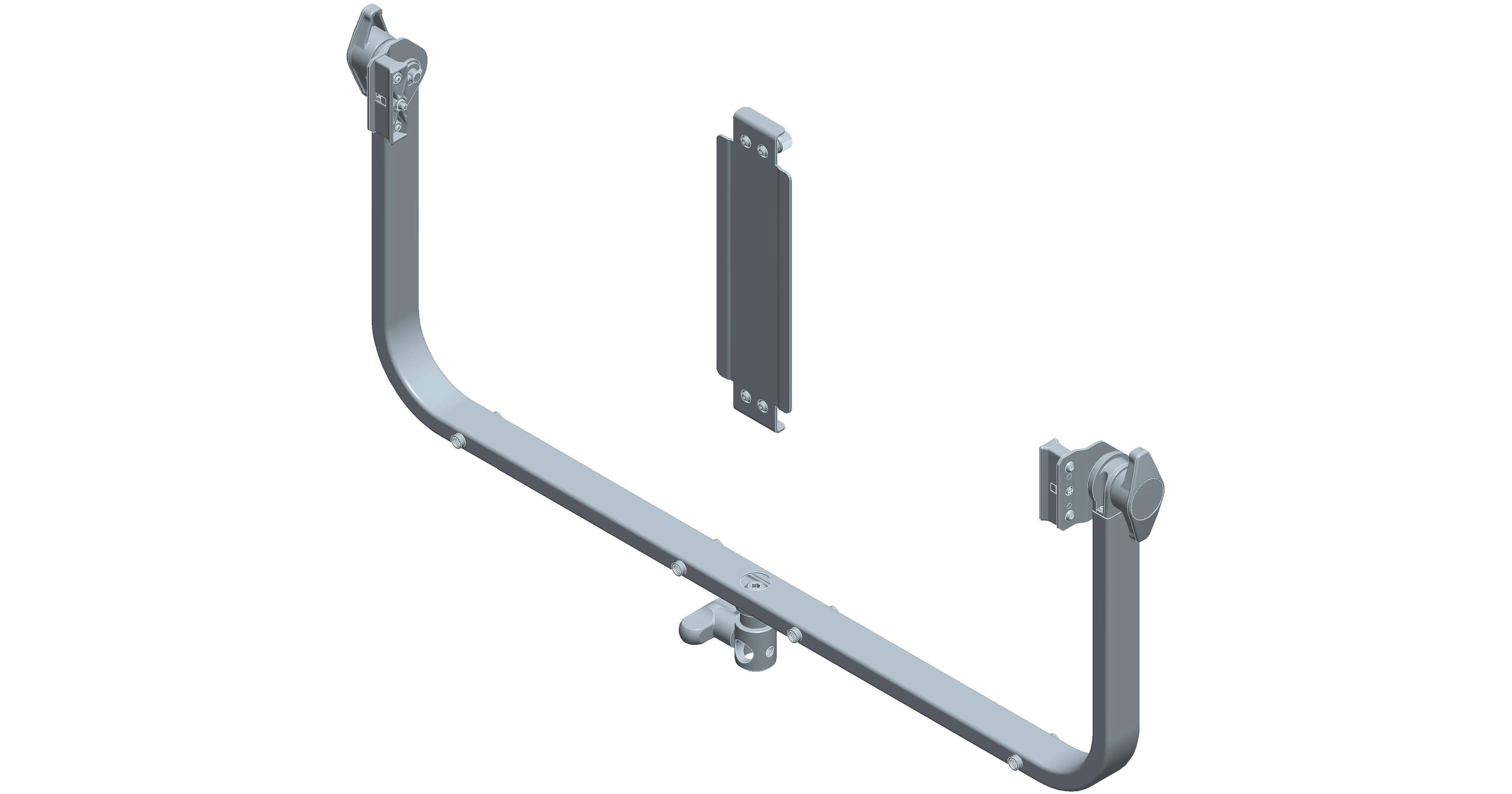 Litepanels Dual Gemini 1x1 Array Kit with Yoke 900-3705 B&H