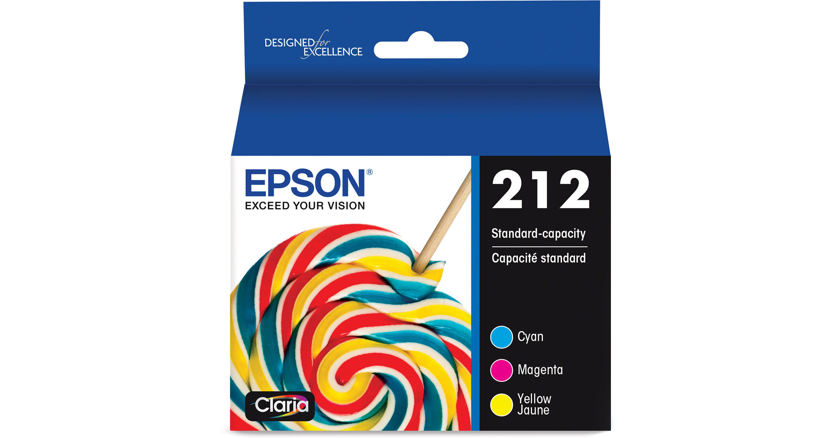 Epson Claria 212 Standard-Capacity Color Ink Cartridge T212520-S