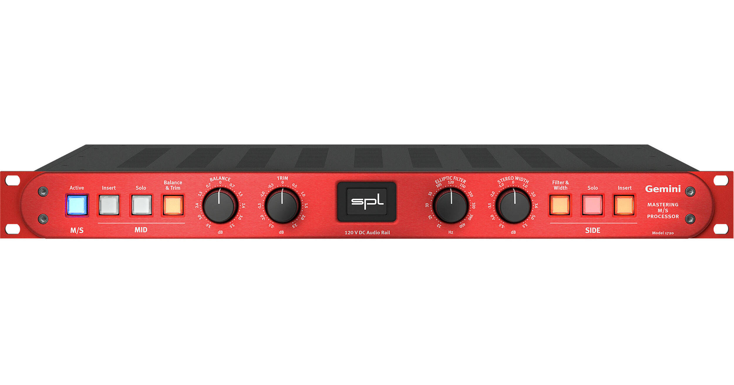 SPL Gemini M/S Processor for Mastering Applications (Red) 1724 SPL Gemini M/S Processor for Mastering Applications (Red) 1724
