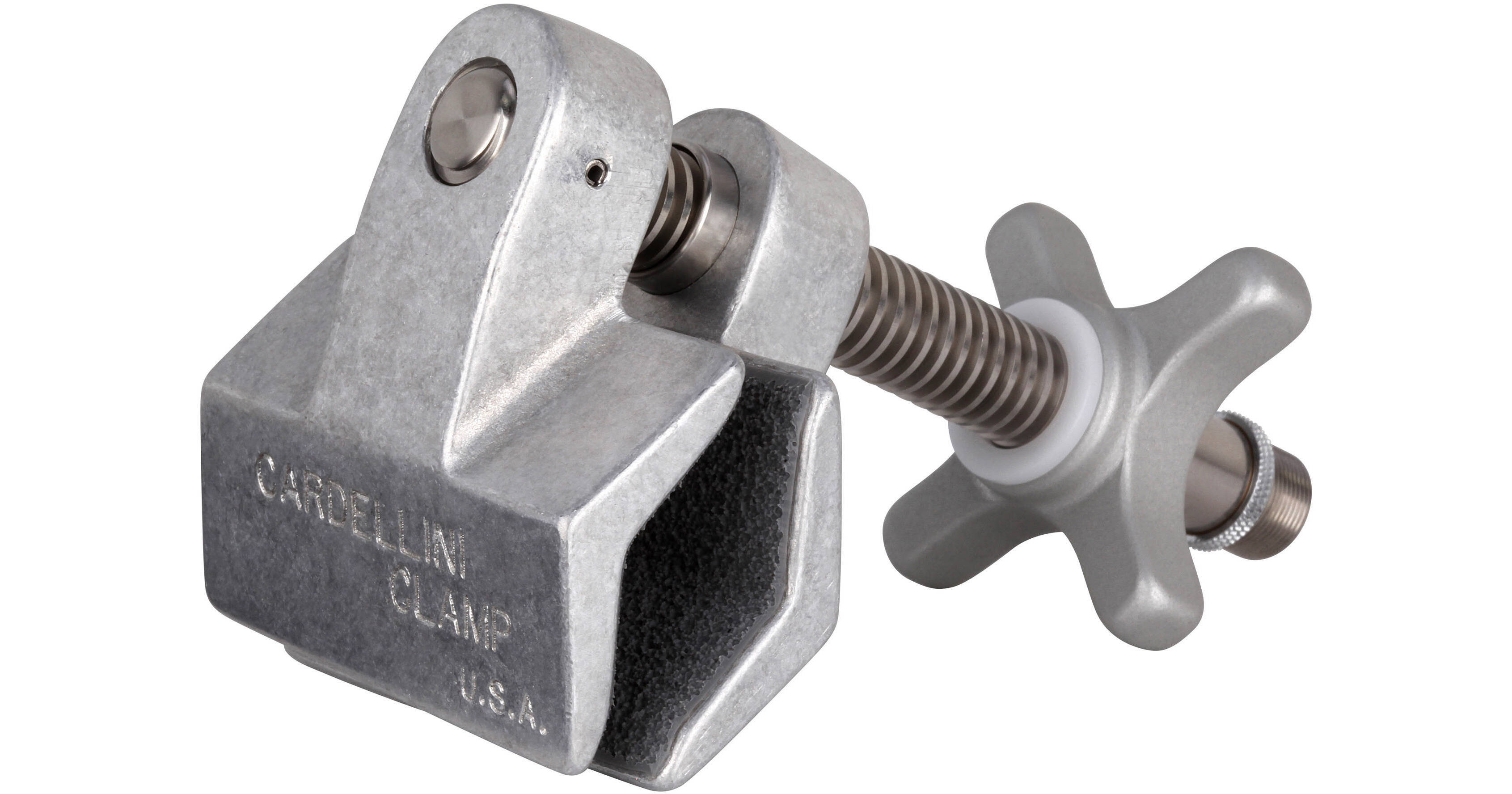 Cardellini Microphone-Mount End Jaw Clamp (5/8"-27, Female) 2M