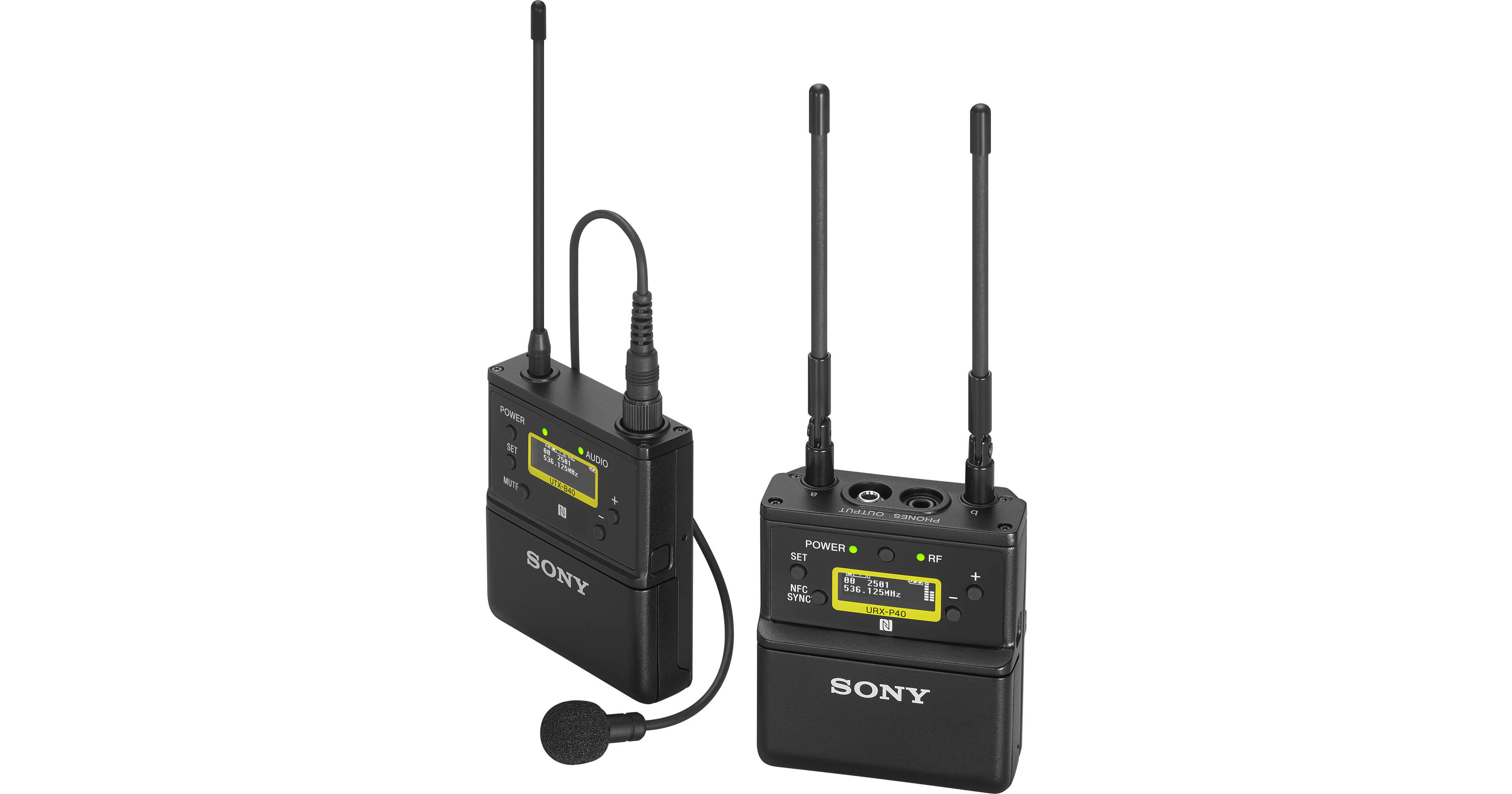 Sony UWP-D21 Camera-Mount Wireless Omni Lavalier UWP-D21/90 B&H