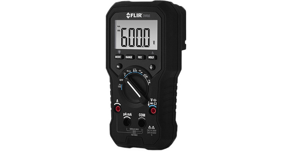 FLIR DM66 Electrical and Field Service TRMS Multimeter DM66 B&H