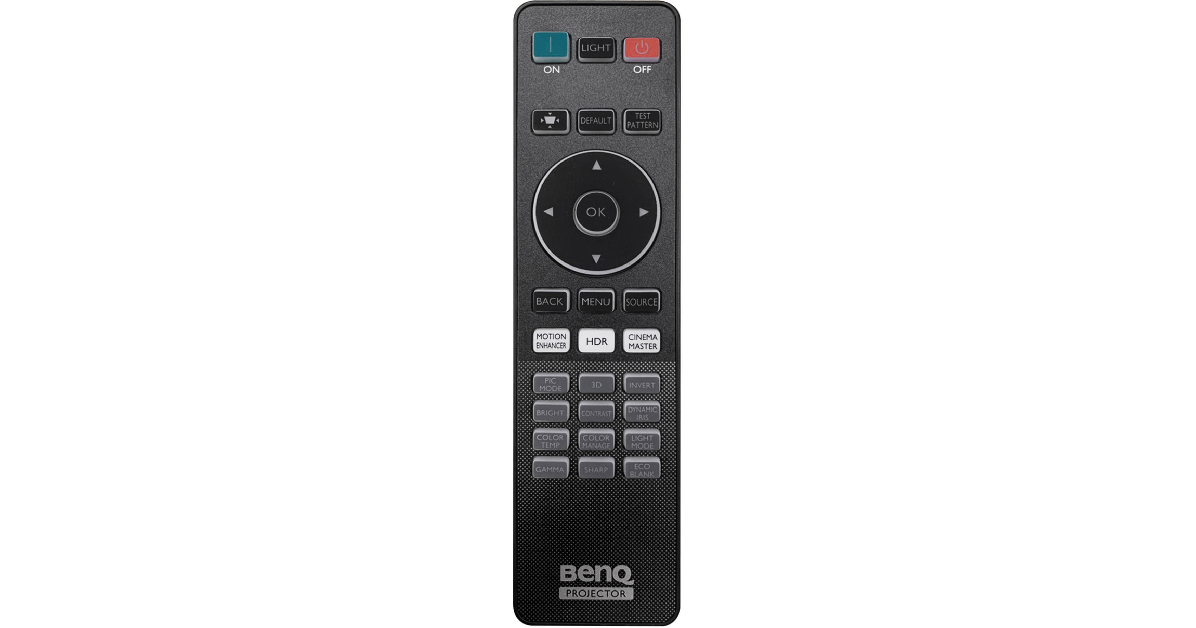 BenQ IR Remote Control for HT5550 Projector 5J.JKV06.001 B&H