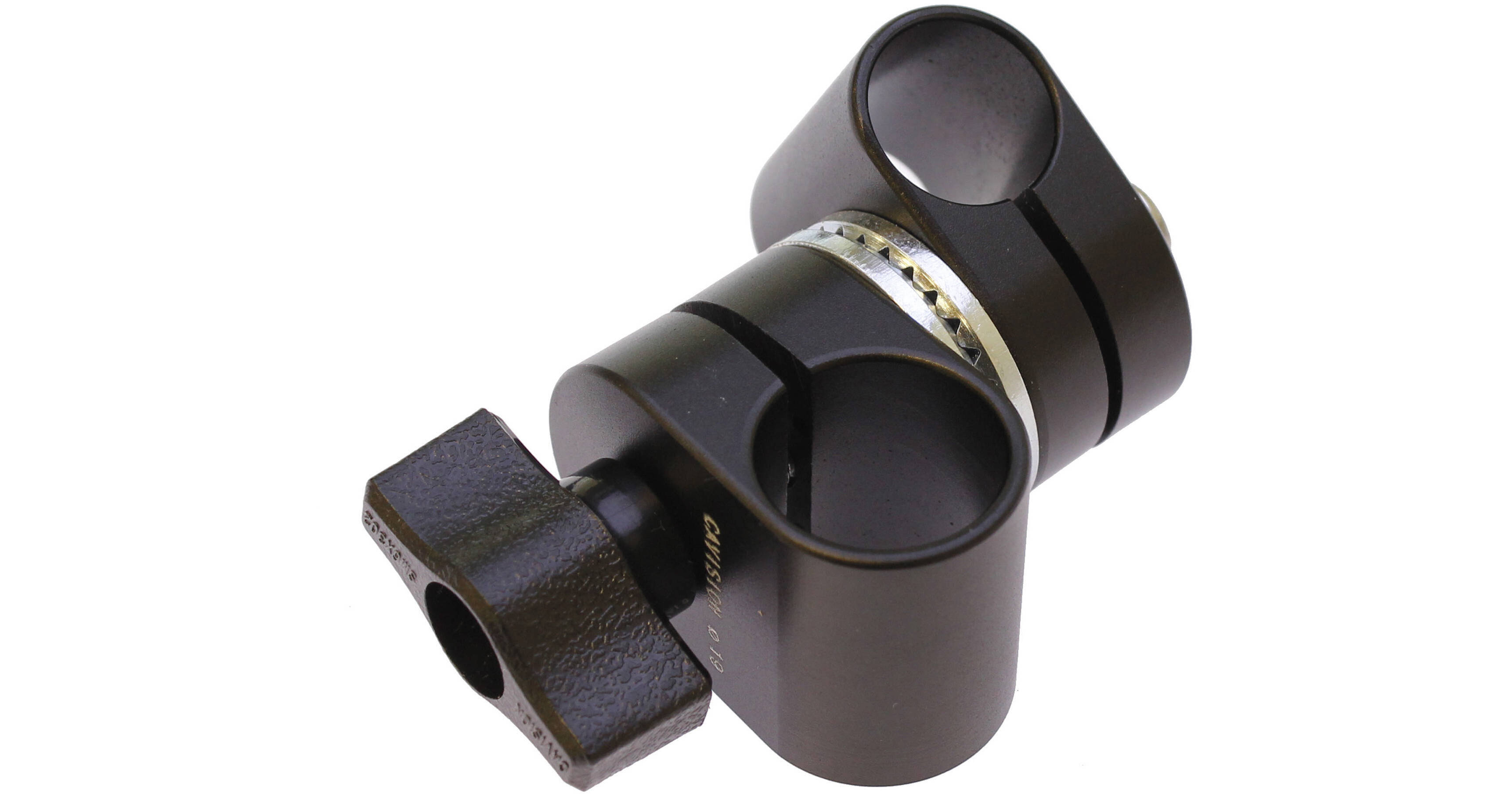 Cavision Single 5/8" to Single 19mm Rod Bracket Rosette