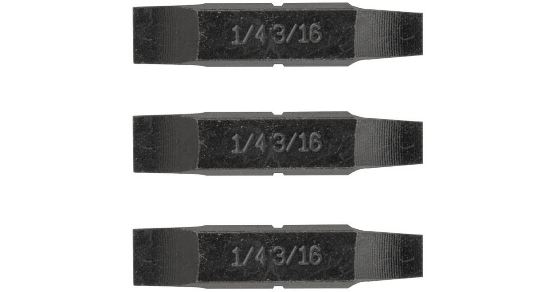 Leatherman 1/4" Flat & 3/16" Flat Screwdriver Bit (3-Pack)