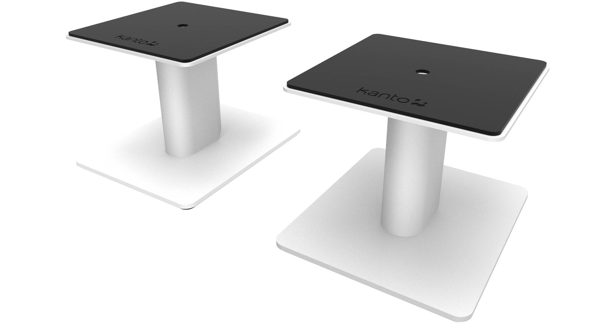 Kanto Living SP6HD Desktop Speaker Stands (White, Pair) SP6HDW