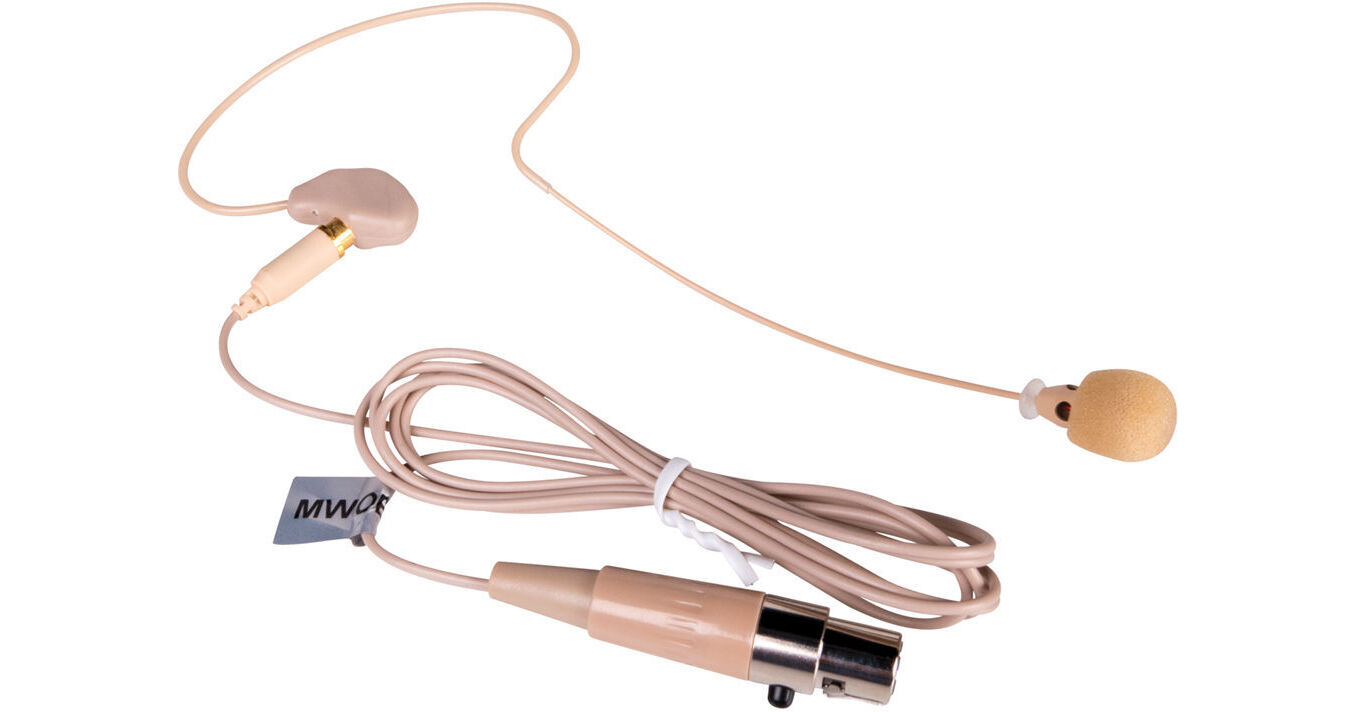 AtlasIED Wireless Microphone Over-Ear Unidirectional MWOEM B&H