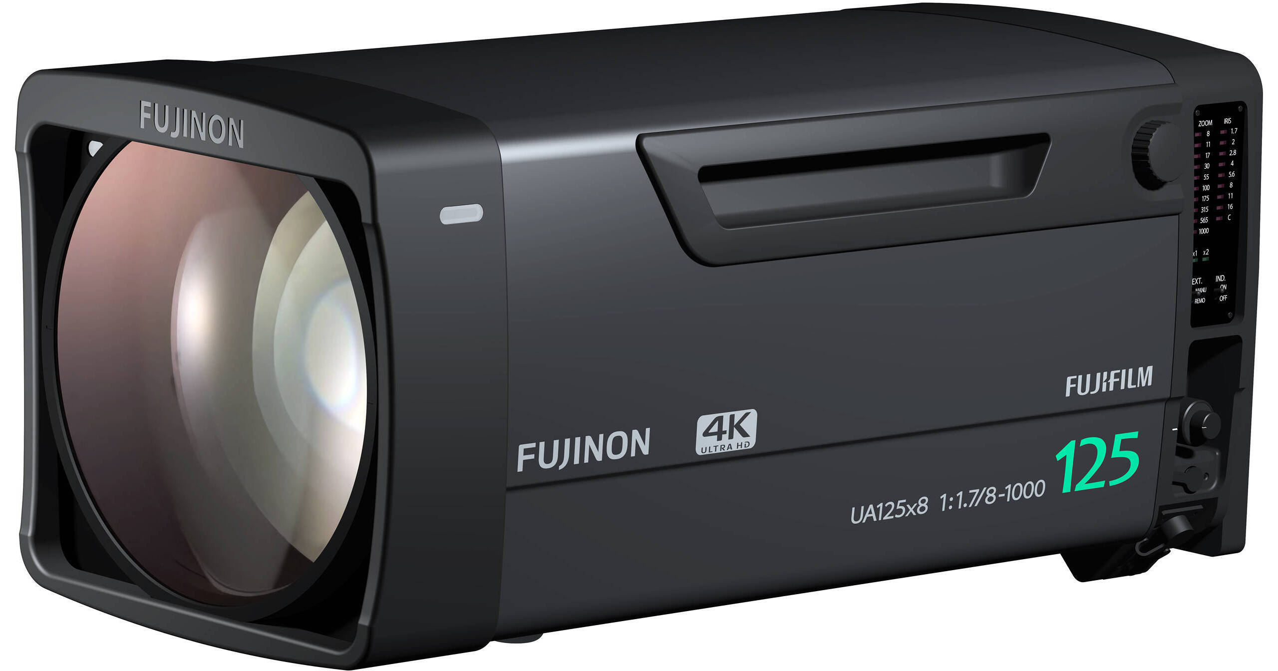 Fujinon 4K UHD 125X Zoom F1.7 Broadcast Lens UA125X8 B&H Photo