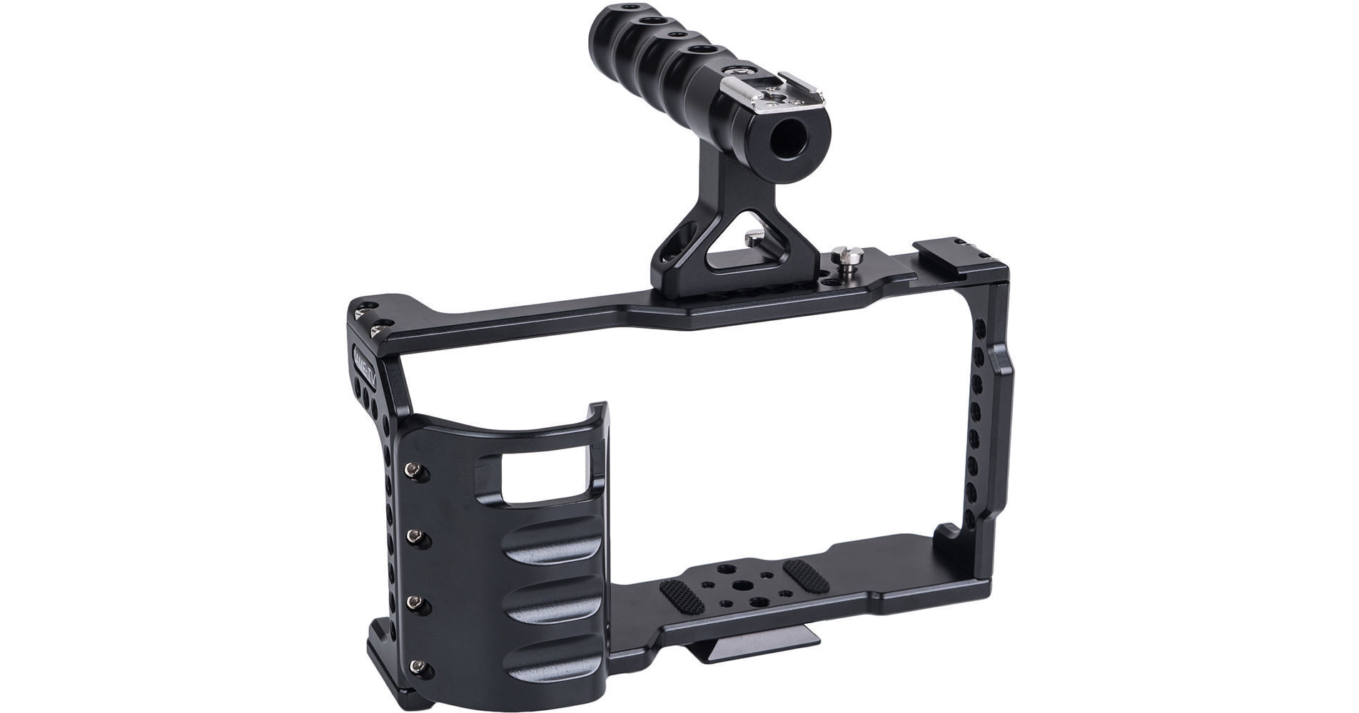 CAME-TV Cage with Grip & Top Handle for Blackmagic BMPCC2-A03