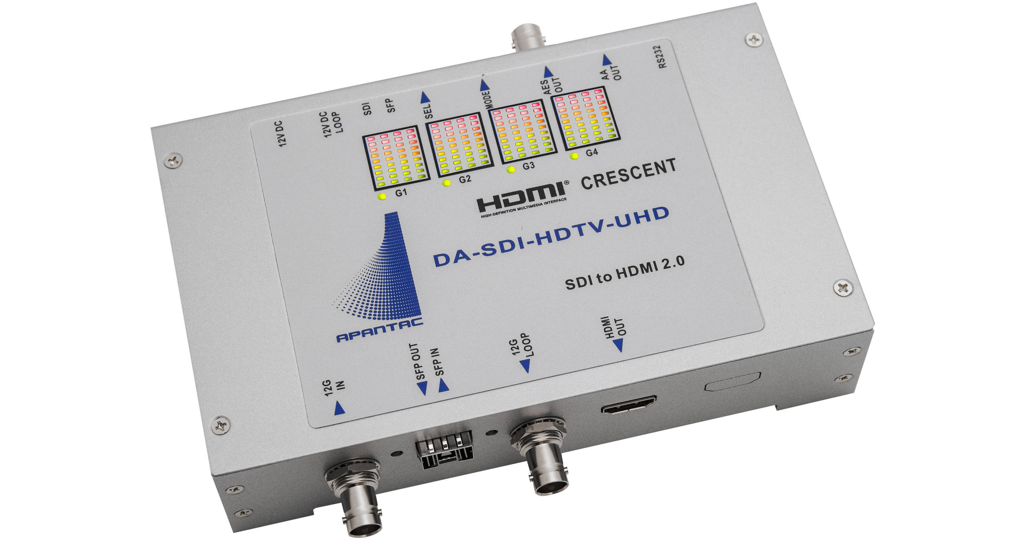 Apantac 12G-SDI to HDMI 2.0 Converter DA-SDI-HDTV-UHD B&H Photo