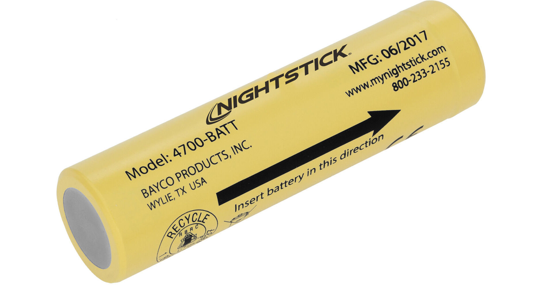 Nightstick Lithium-Ion Rechargeable Battery 4700-BATT B&H Photo