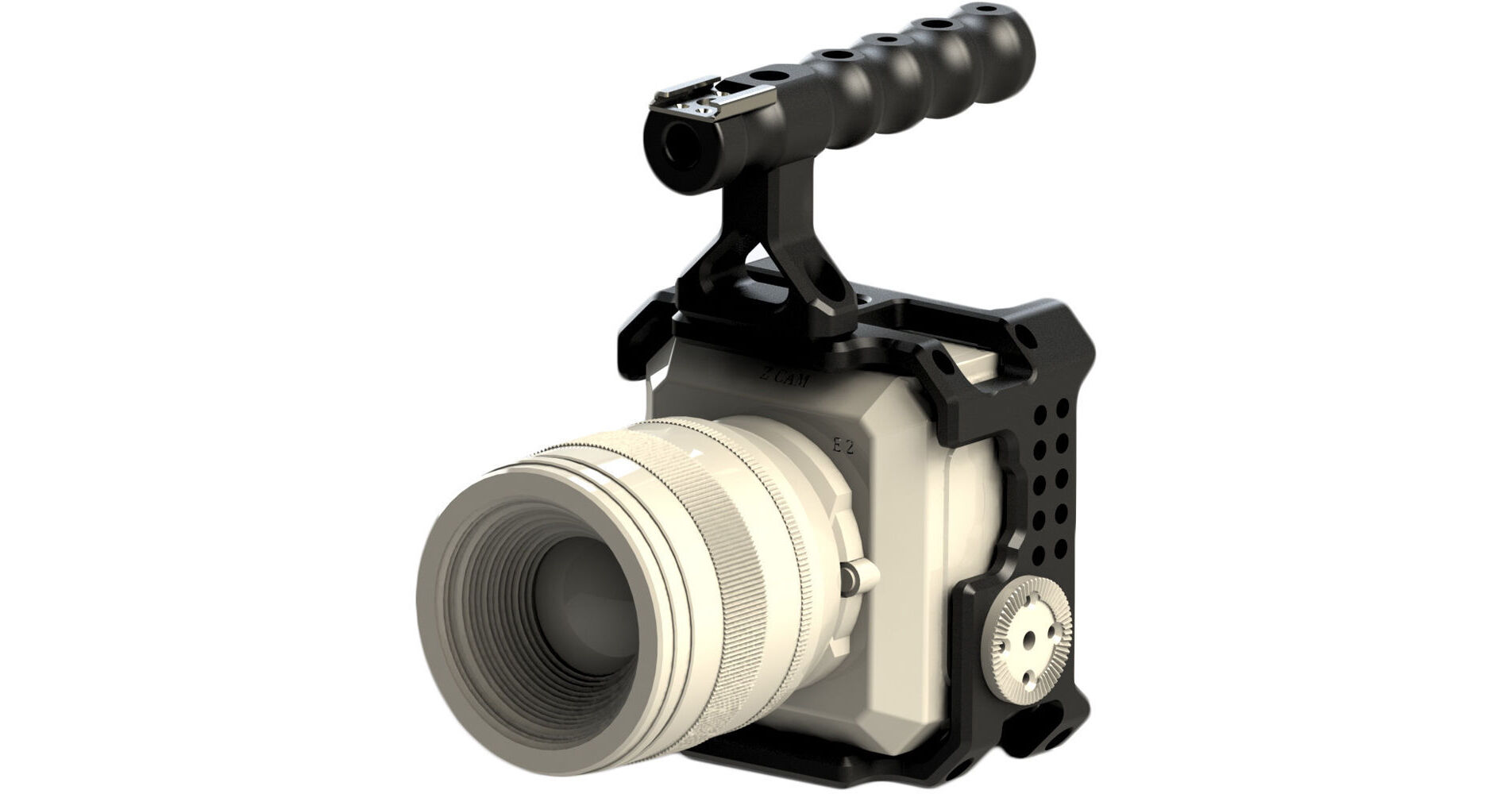 CAME-TV Modular Cage Kit with Top Handle for Z Cam E2 ZCAM-K2