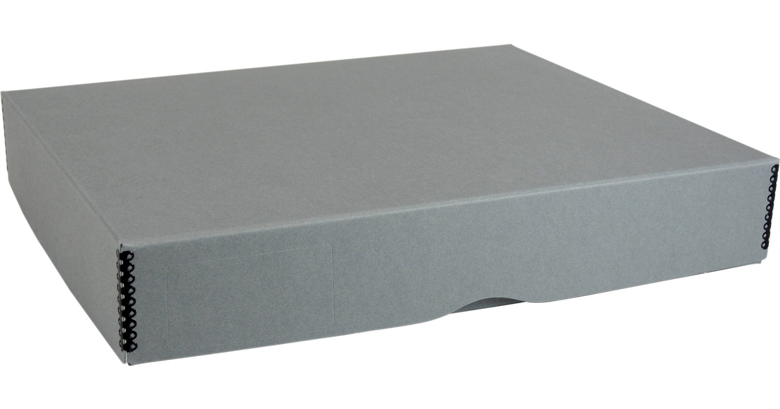 Archival Methods Deep 3" Flat Storage Box with Full Top 04-518