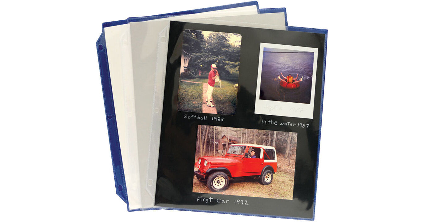 Archival Methods 9.4 x 11" Card Stock Inserts 56-9511-PW B&H