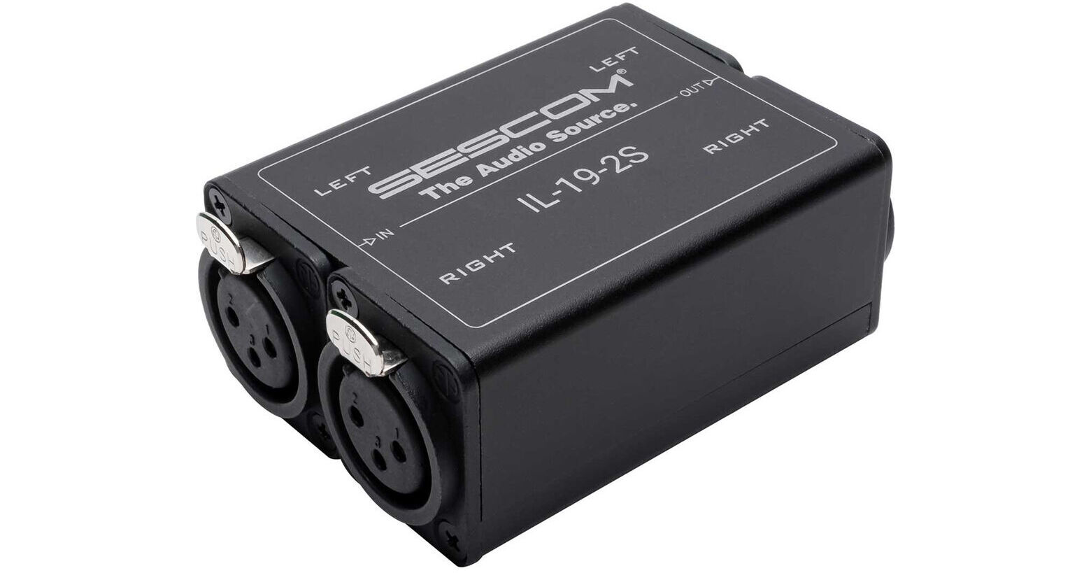 Sescom 2-Channel Pro Audio Hum Eliminator with Isolation