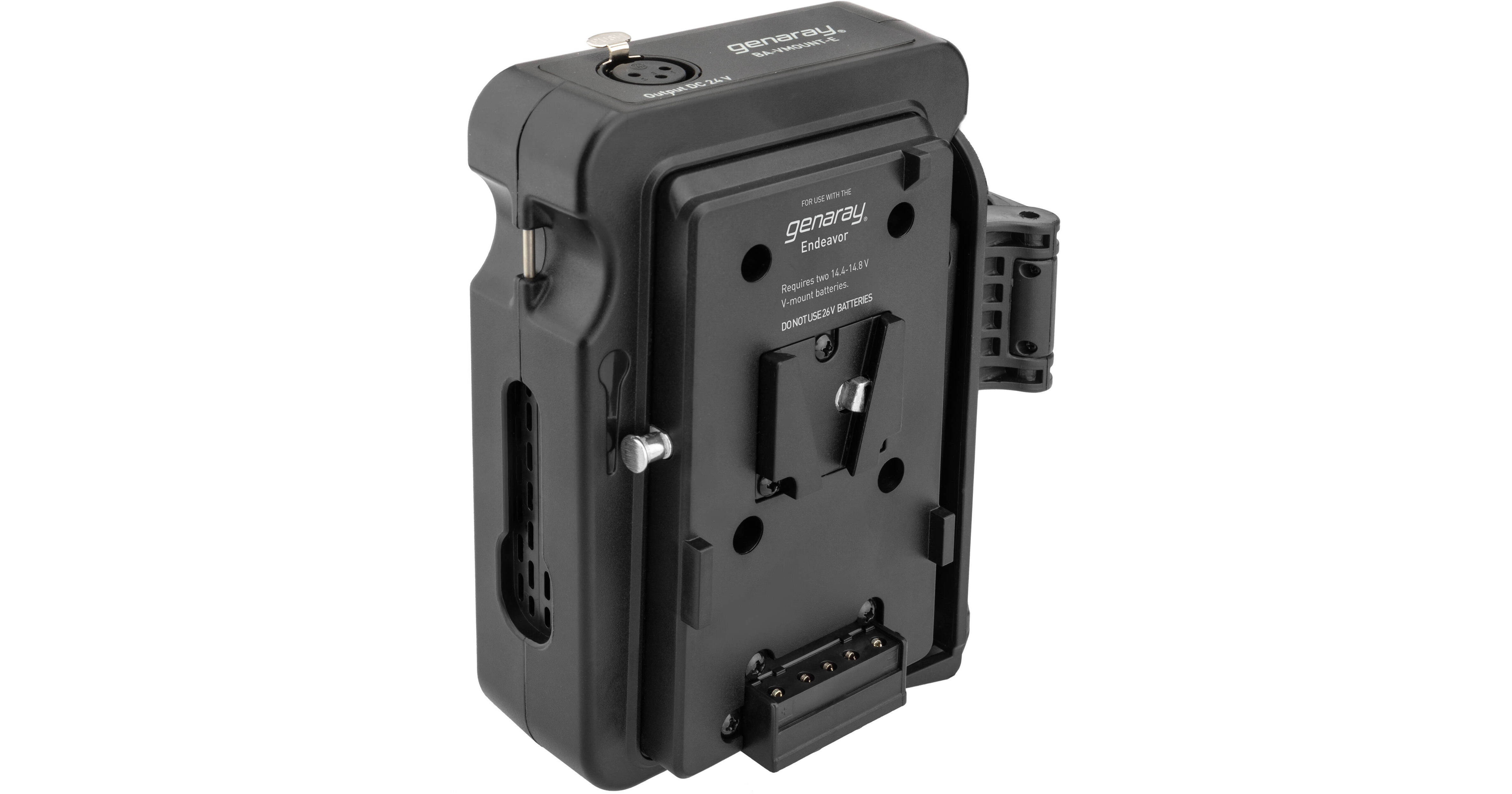 Genaray Dual V-Mount Battery Adapter for Endeavor BA-VMOUNT-E