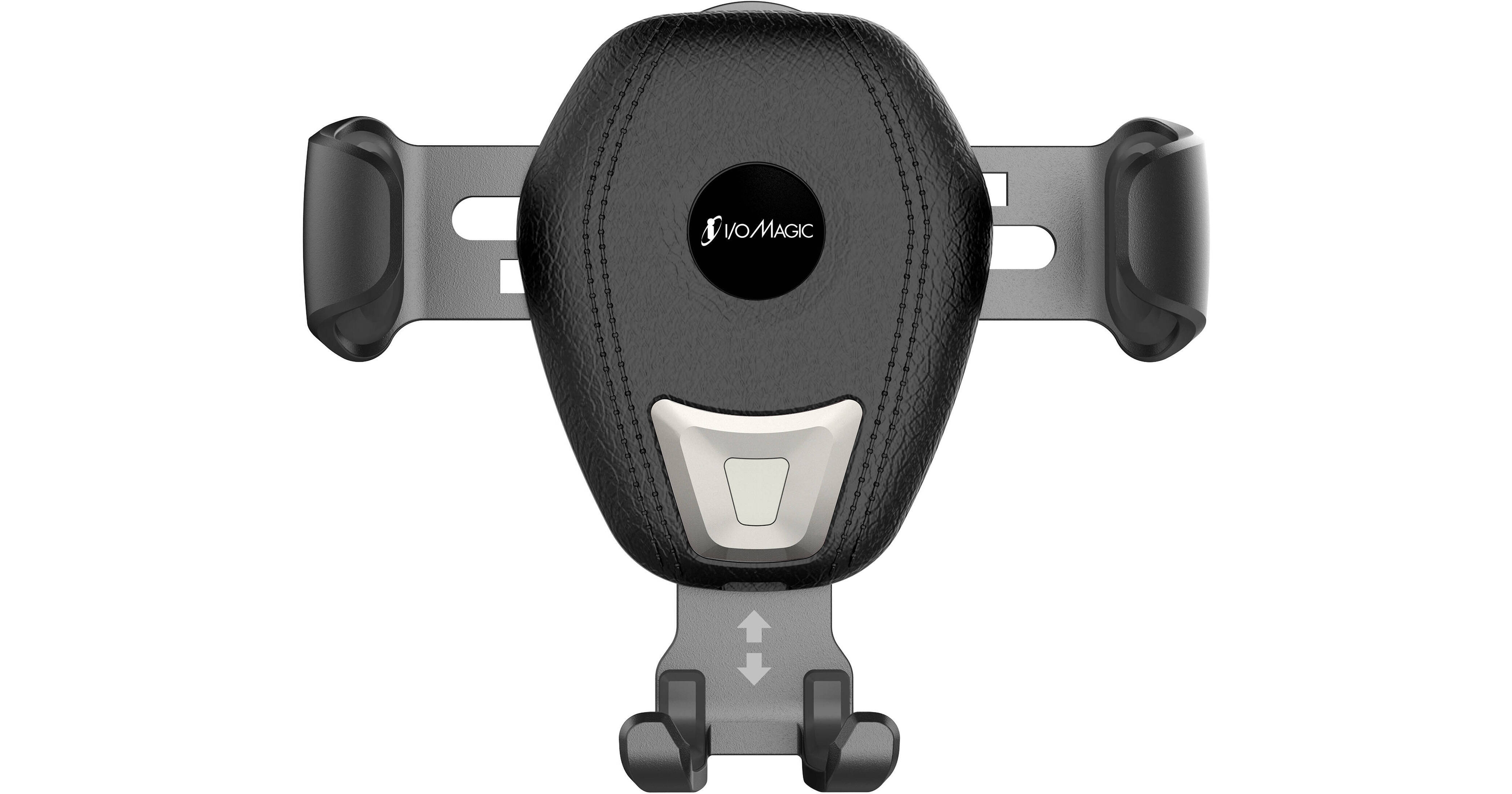 I/OMagic Qi Wireless Smartphone Car Charger IQAD-Q0010-R00-BL