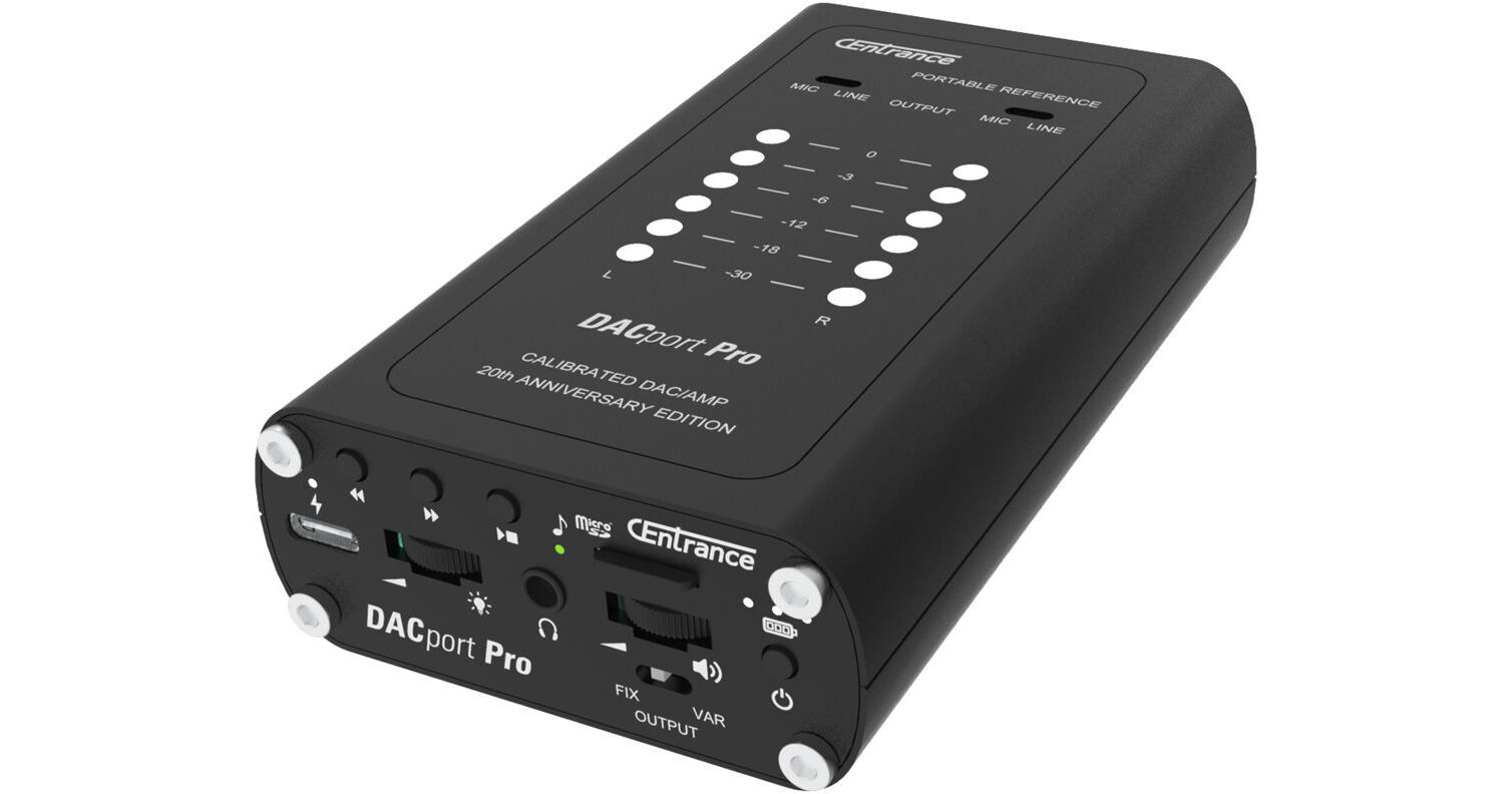 CEntrance USB-Powered DAC/Amp with XLR Outputs DACPORT PRO B&H