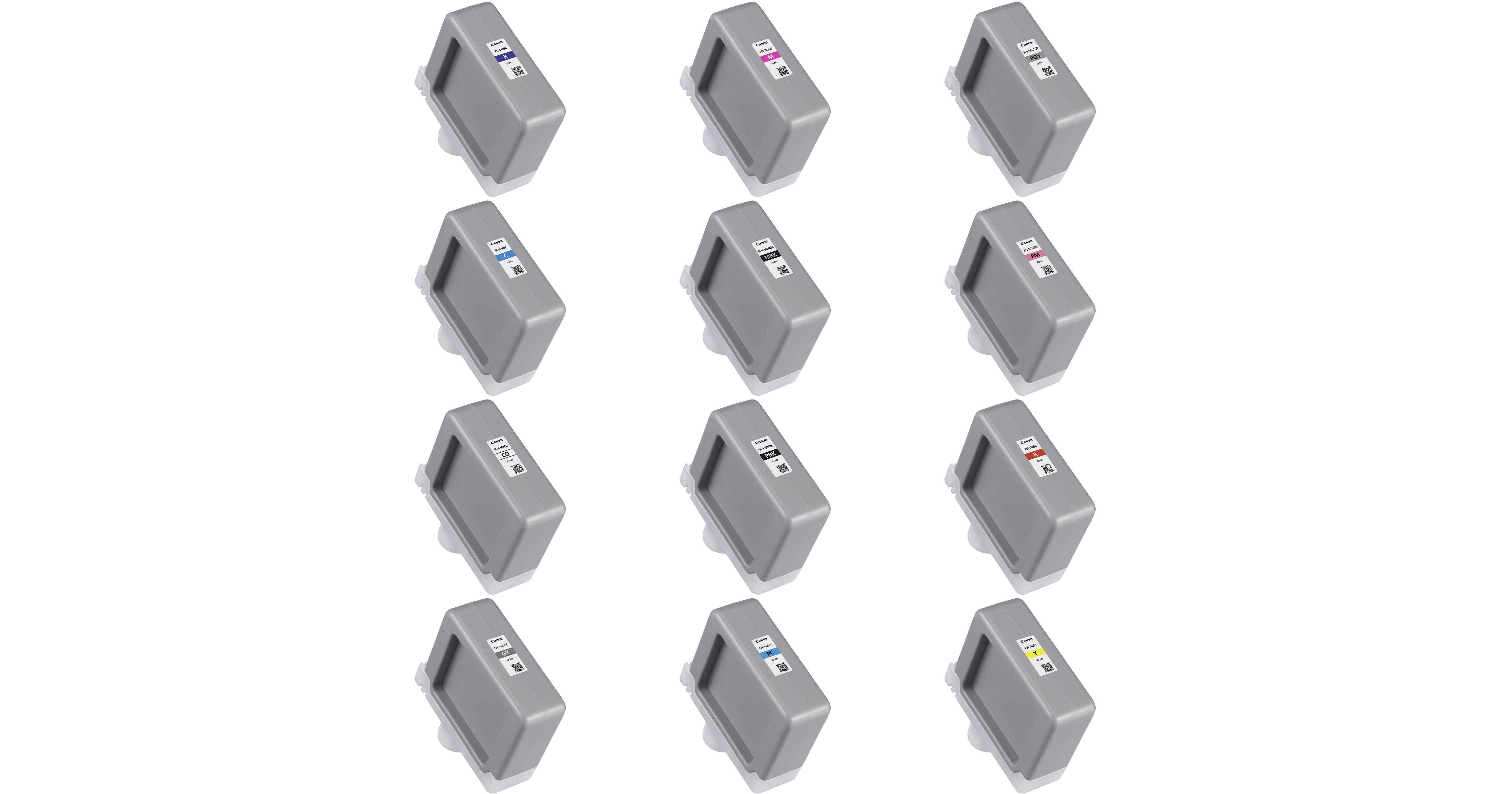 Canon PFI-1100 11-Color Plus Chroma Optimizer Ink Kit (160mL)